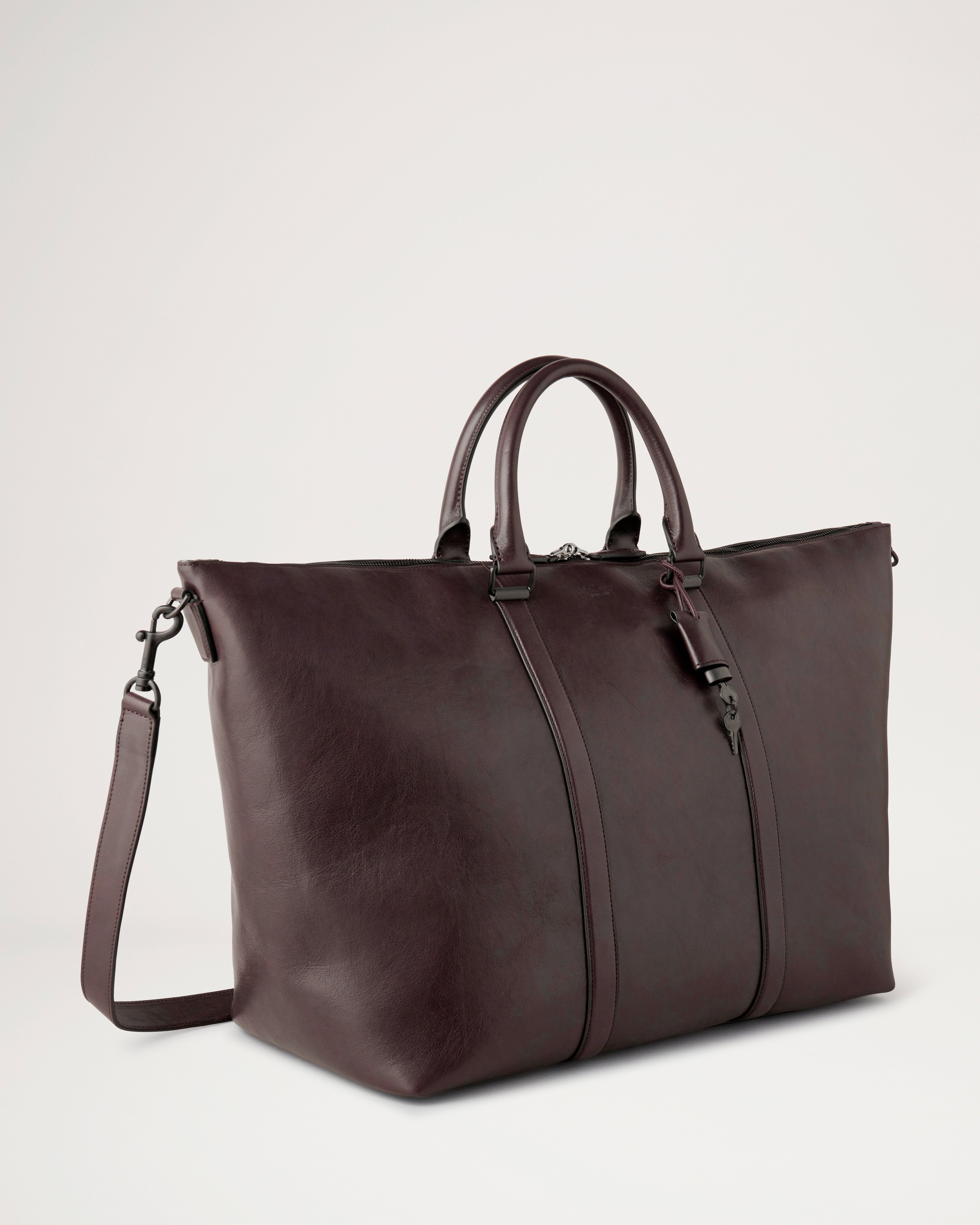 Camberwell 24hr Weekender | Dark Chocolate Two Tone Leather | Women ...