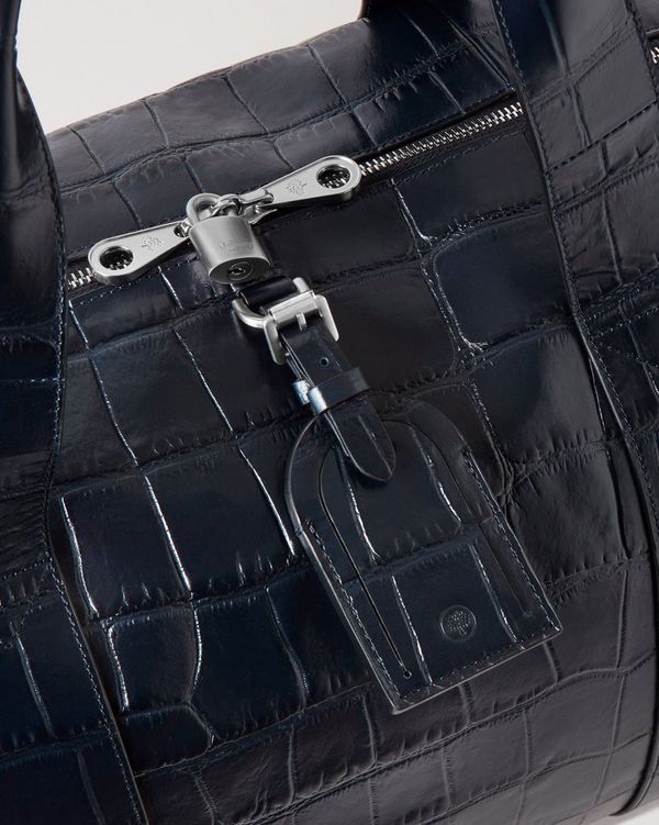 Heritage Medium Clipper | Night Sky Matte Big Croc | Women | Mulberry