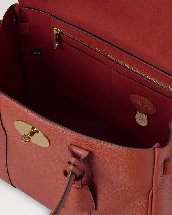 Mulberry | Bayswater | Rust Small Classic Grain | Women