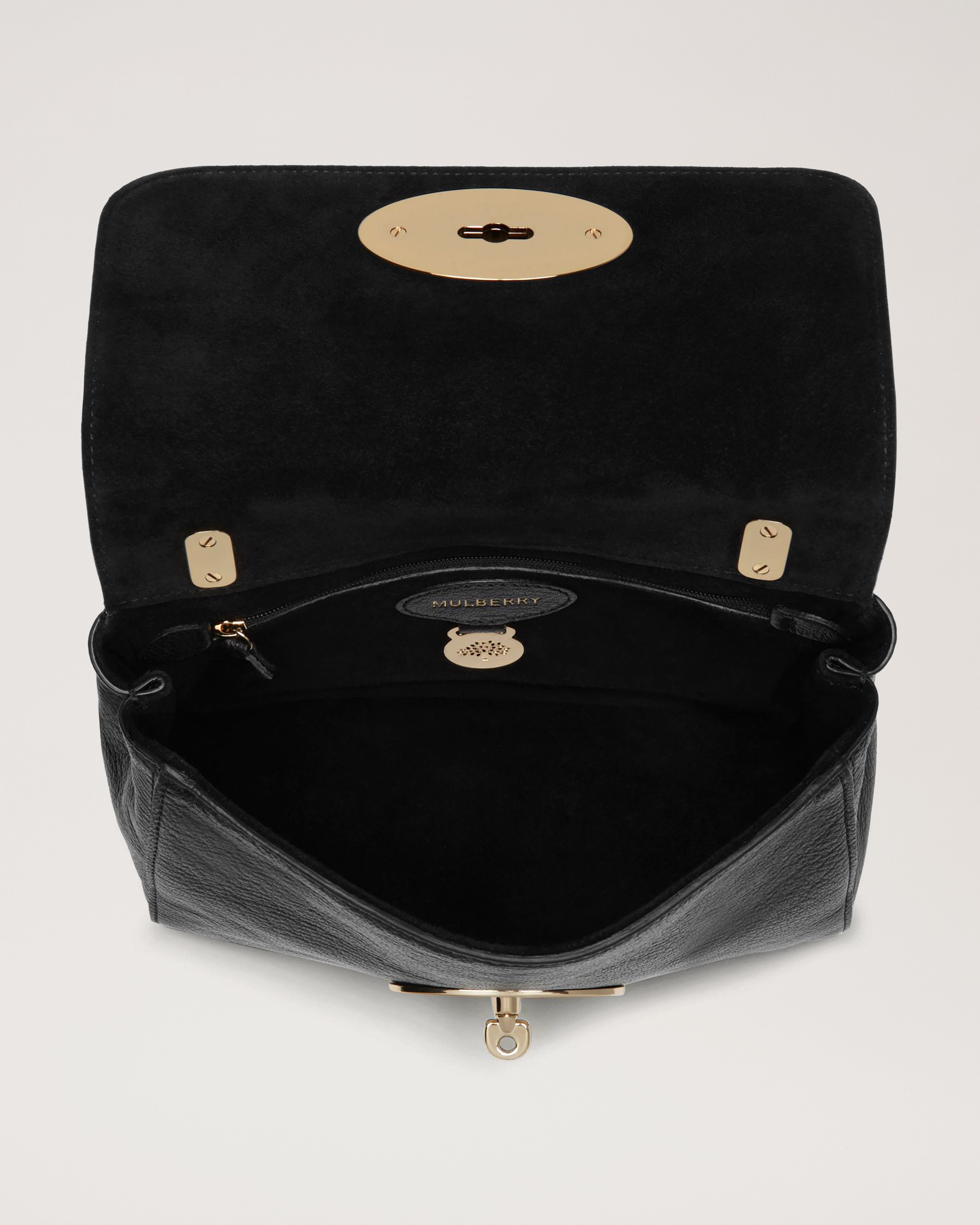 Lily | Black Glossy Goat | Women | Mulberry