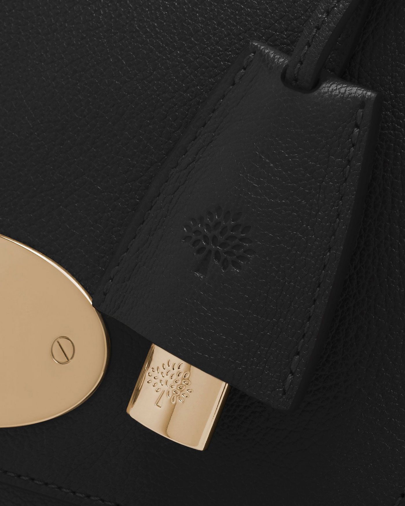 Lily | Black Glossy Goat | Women | Mulberry