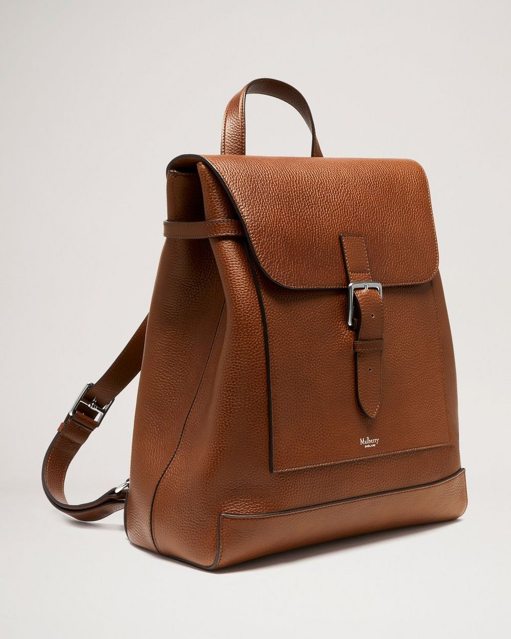 Chiltern Backpack | Oak Natural Grain Leather | Men | Mulberry