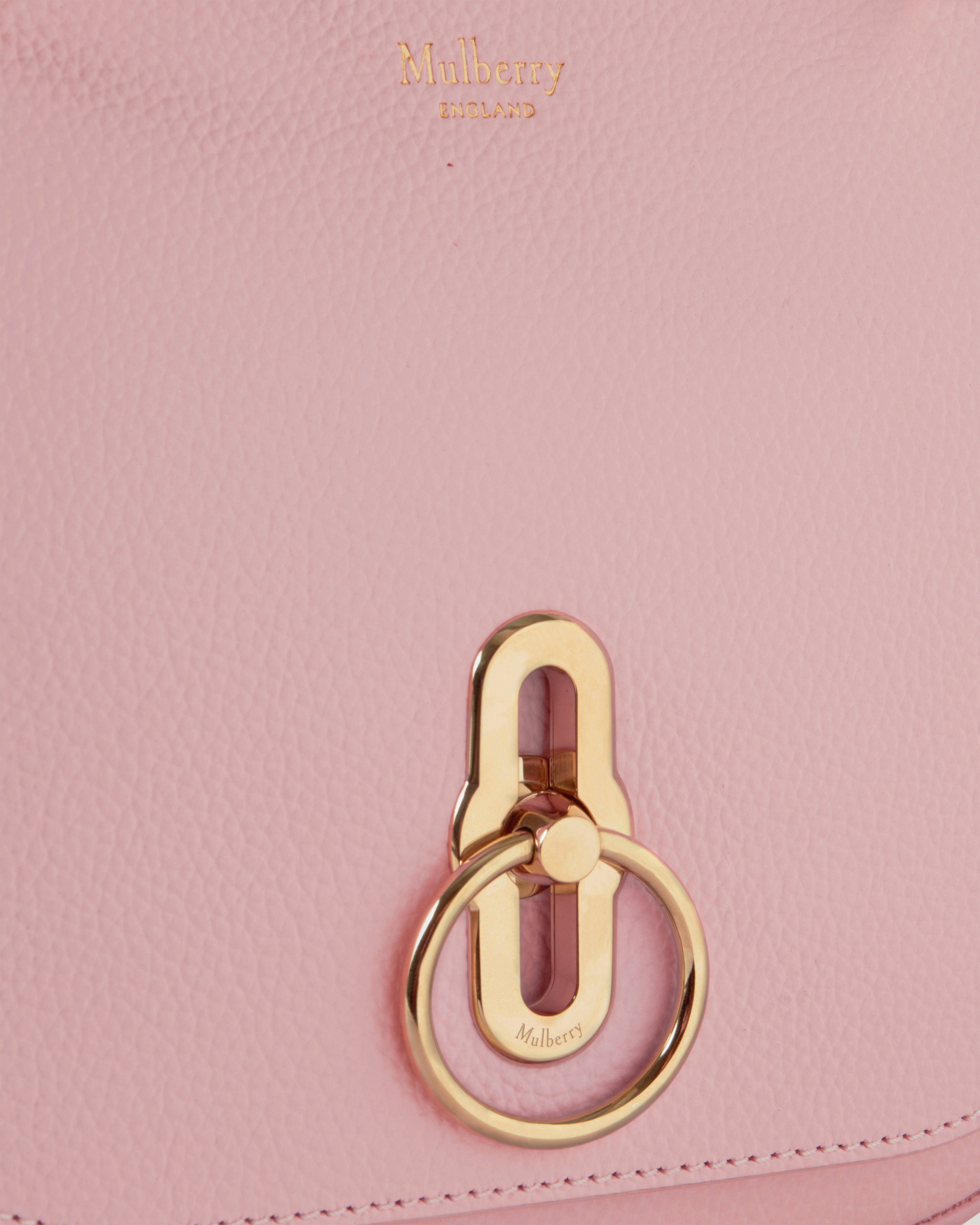 Small Amberley Satchel | Powder Rose Small Classic Grain | Women | Mulberry
