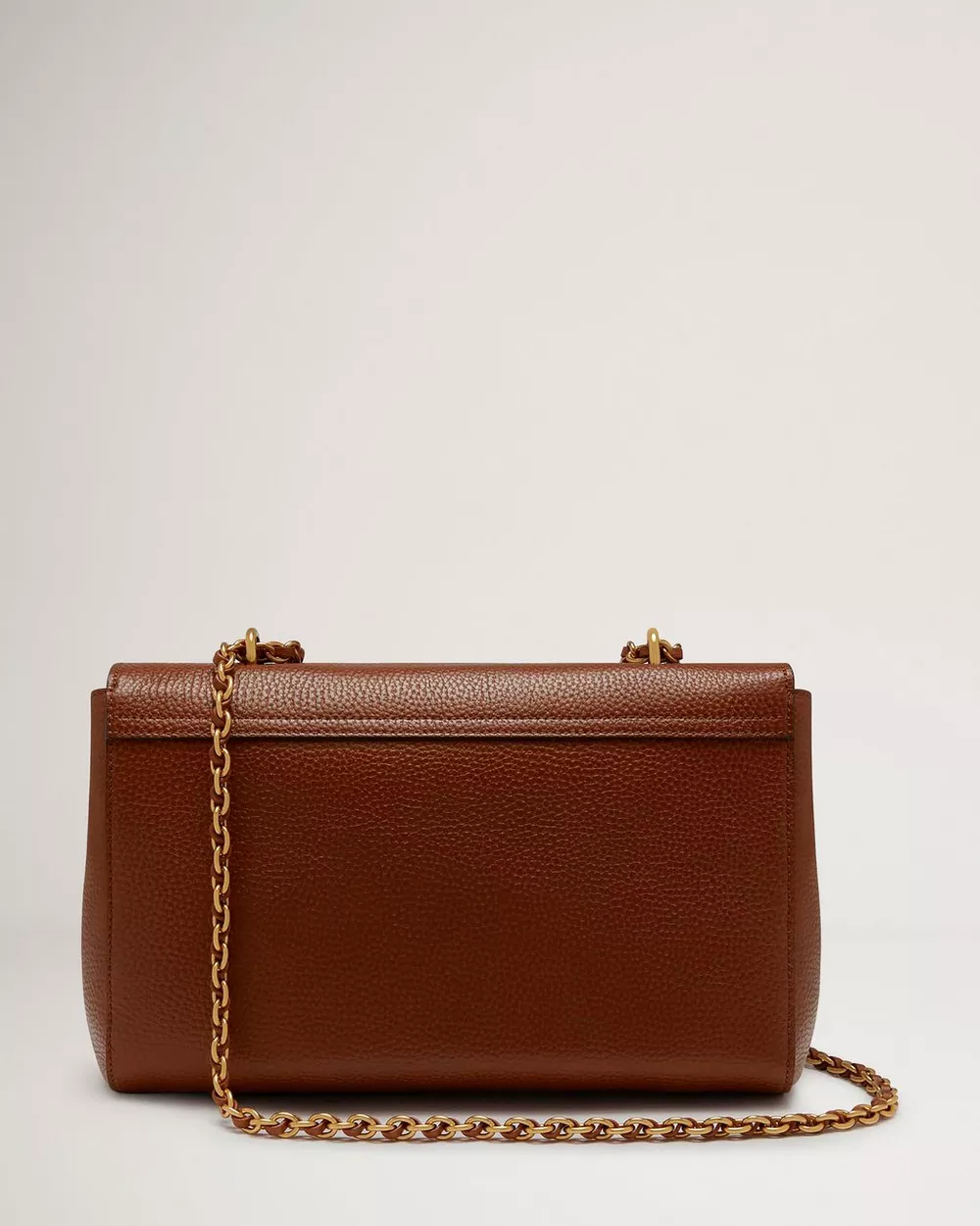 Medium Lily | Oak Natural Grain Leather | Lily | Mulberry