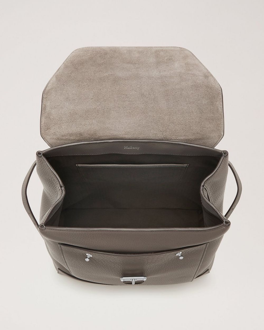 Chiltern Backpack | Earth Grey Heavy Grain | Women | Mulberry