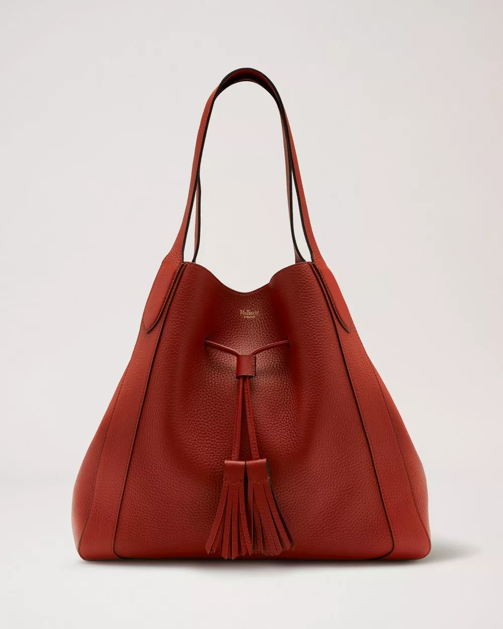 Millie Tote | Rust Heavy Grain | Women | Mulberry