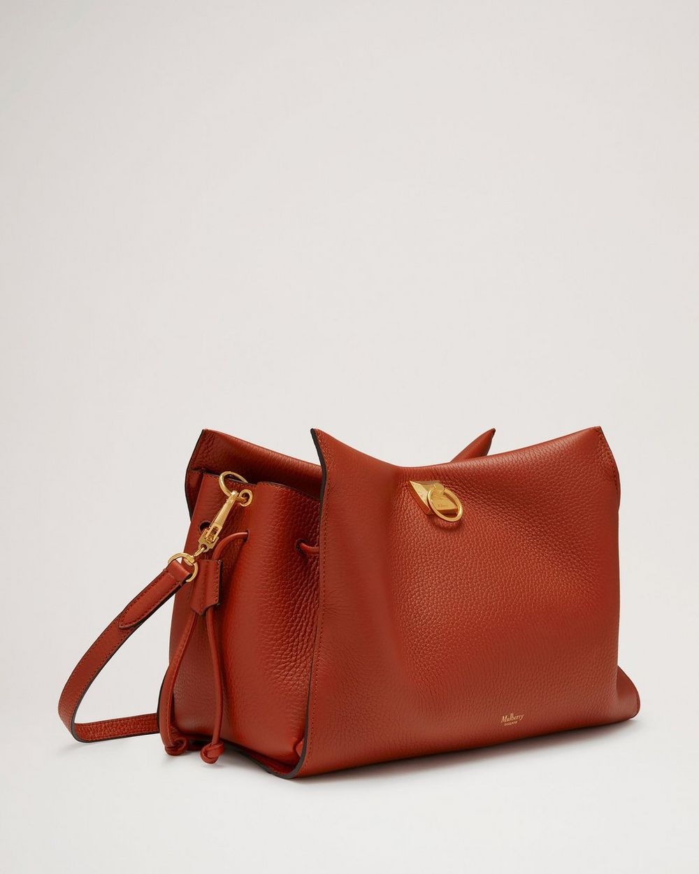 Iris | Rust & Chalk Heavy Grain | Iris | Mulberry