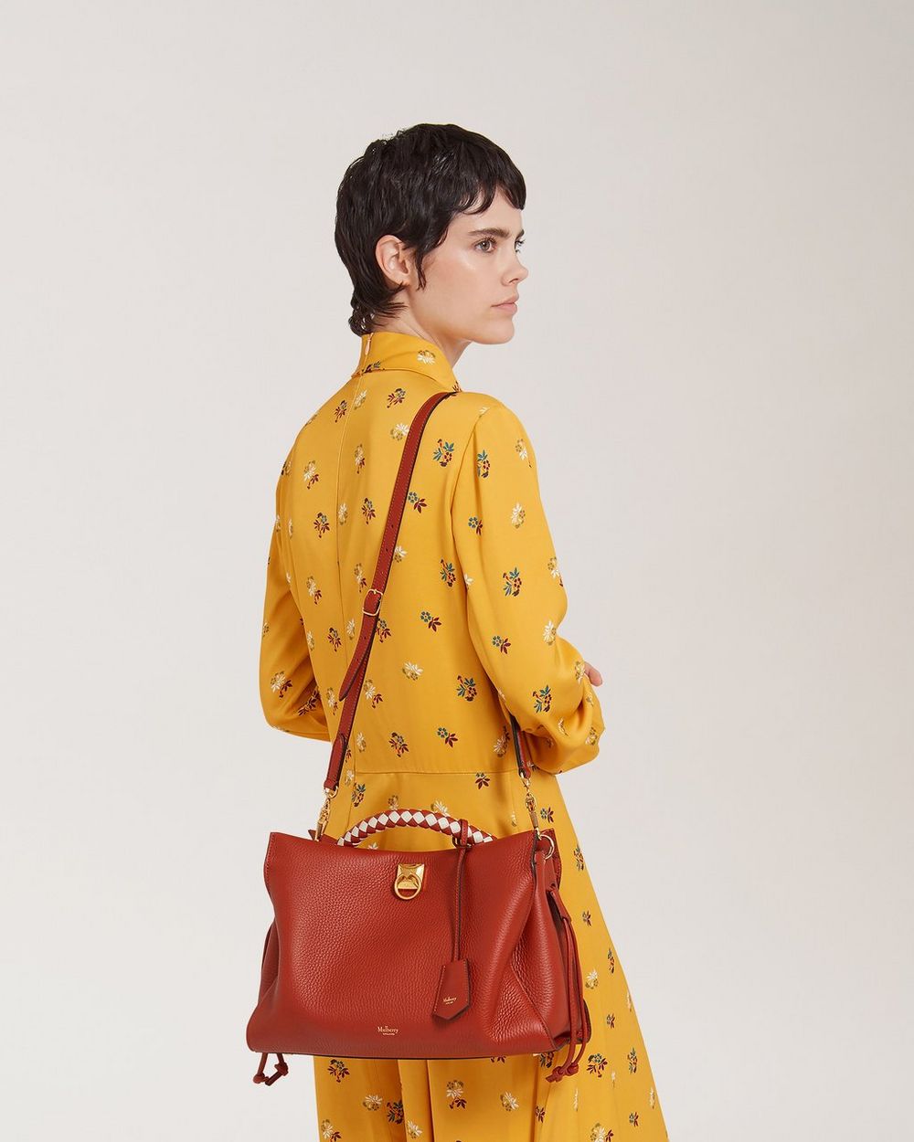 Iris | Rust & Chalk Heavy Grain | Iris | Mulberry