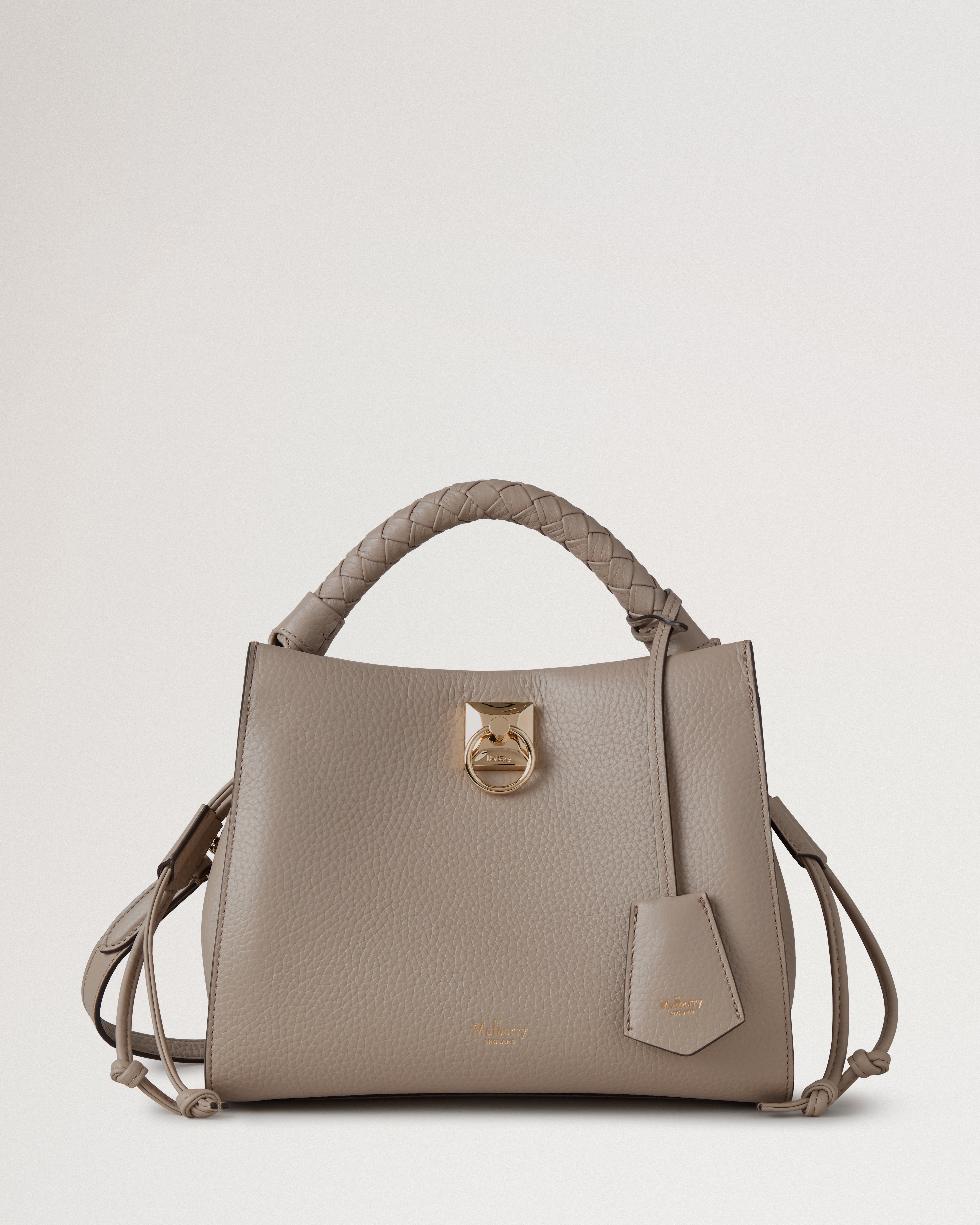 Mulberry | Small Iris | Cashmere Taupe Heavy Grain | Women