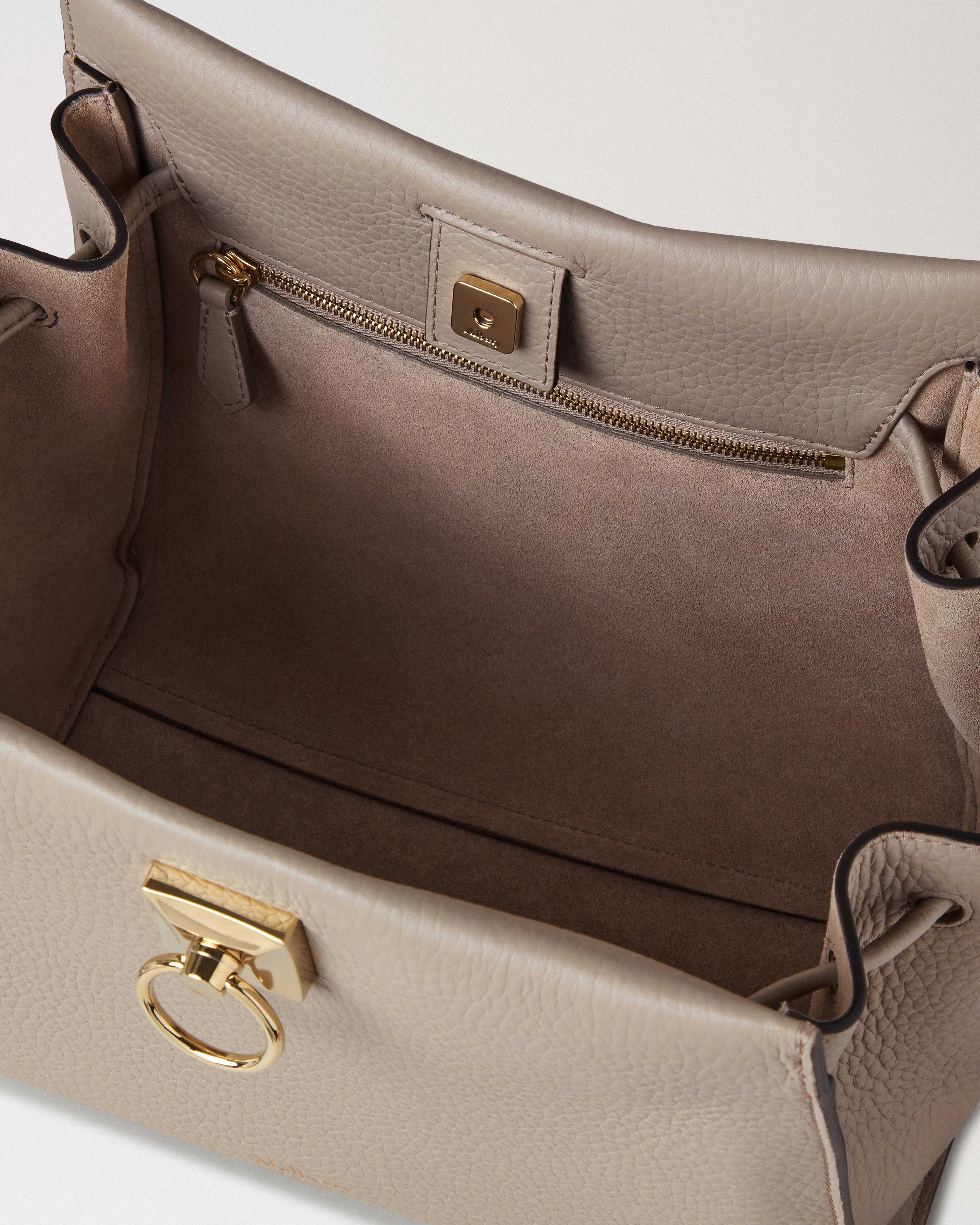 Mulberry | Small Iris | Cashmere Taupe Heavy Grain | Women