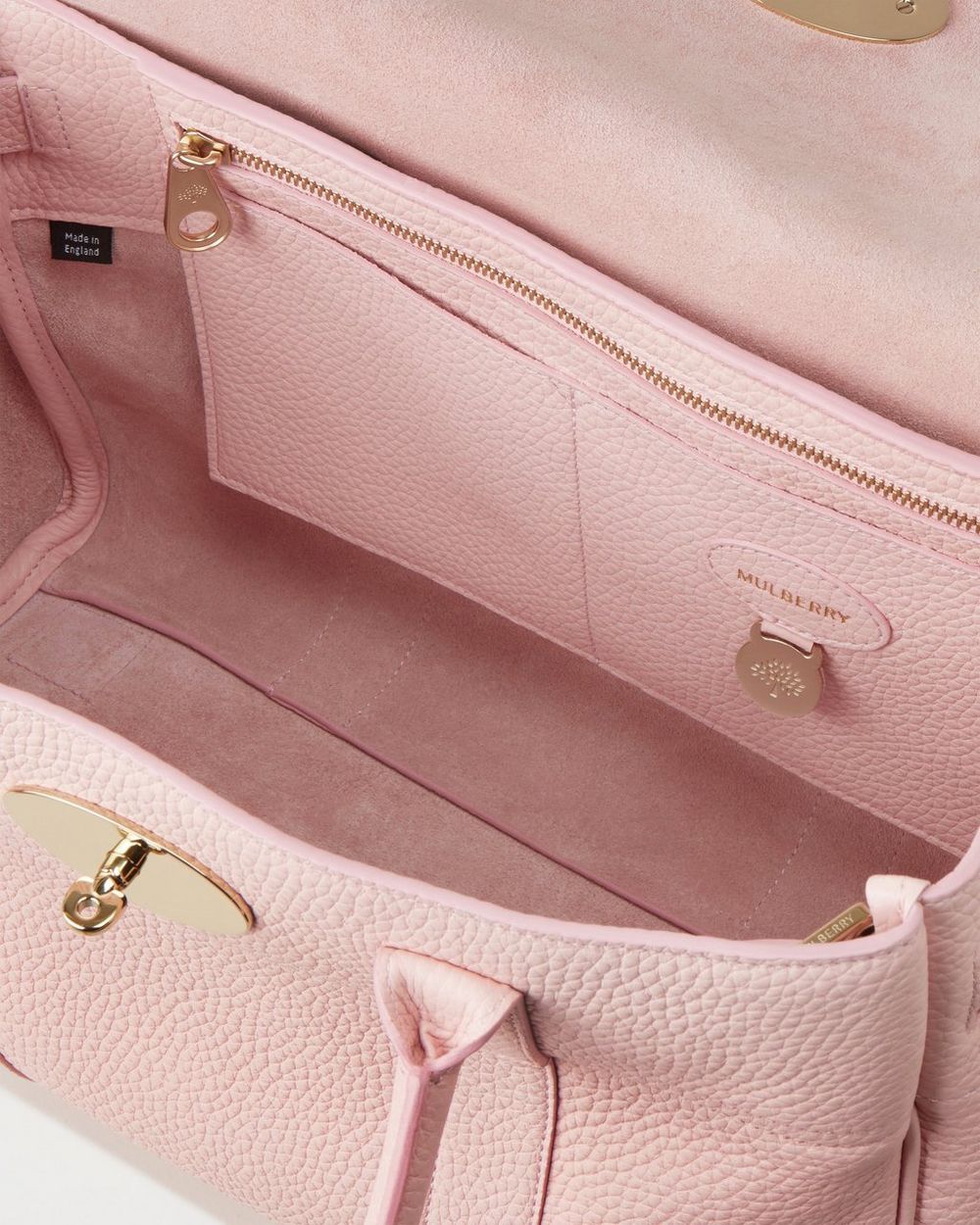 Bayswater | Powder Rose Heavy Grain | Women | Mulberry