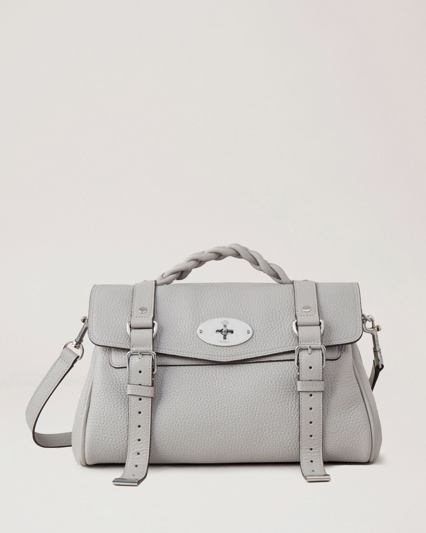 Alexa | Pale Grey Heavy Grain | Women | Mulberry