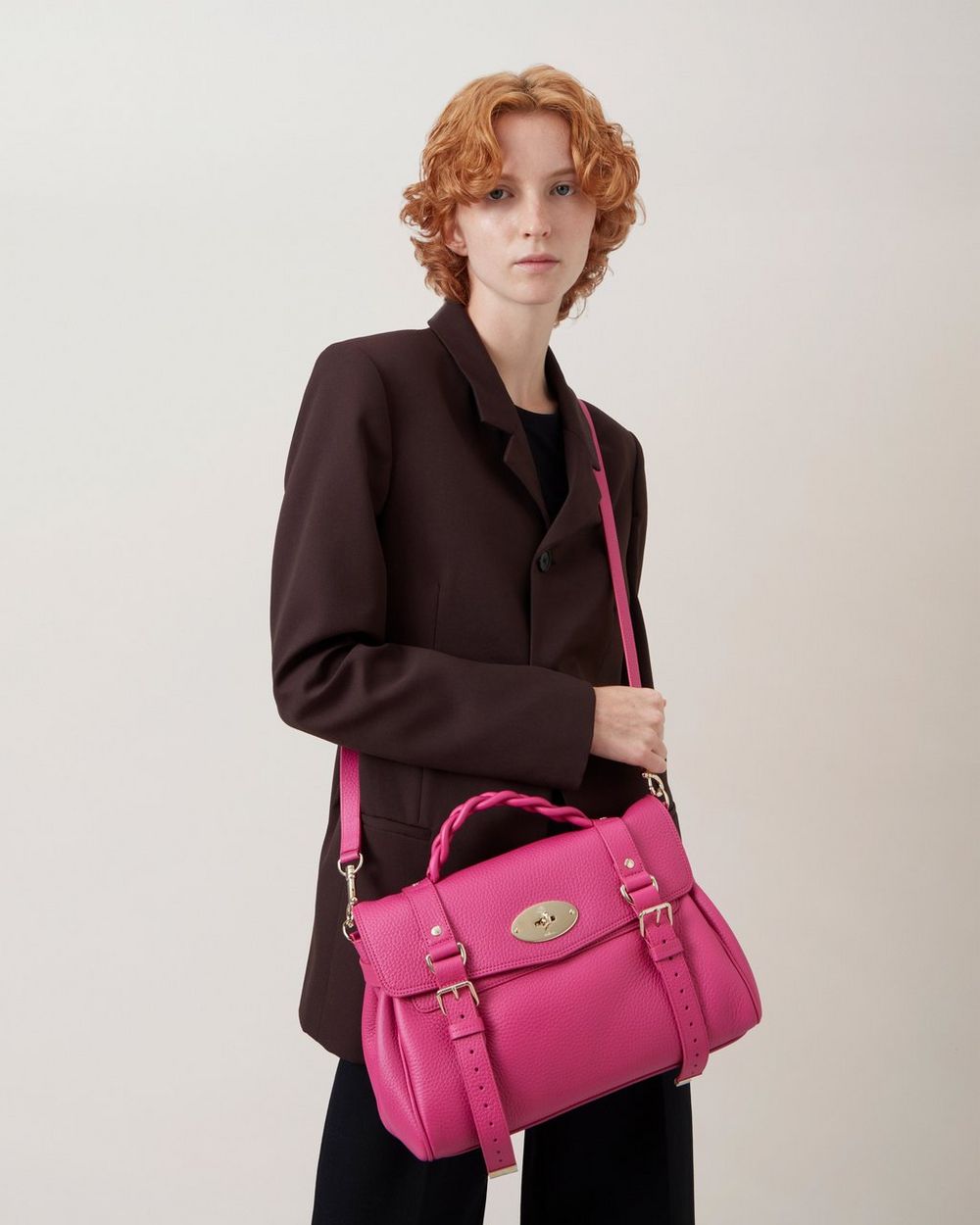 Alexa | Mulberry Pink Heavy Grain | Family | Mulberry