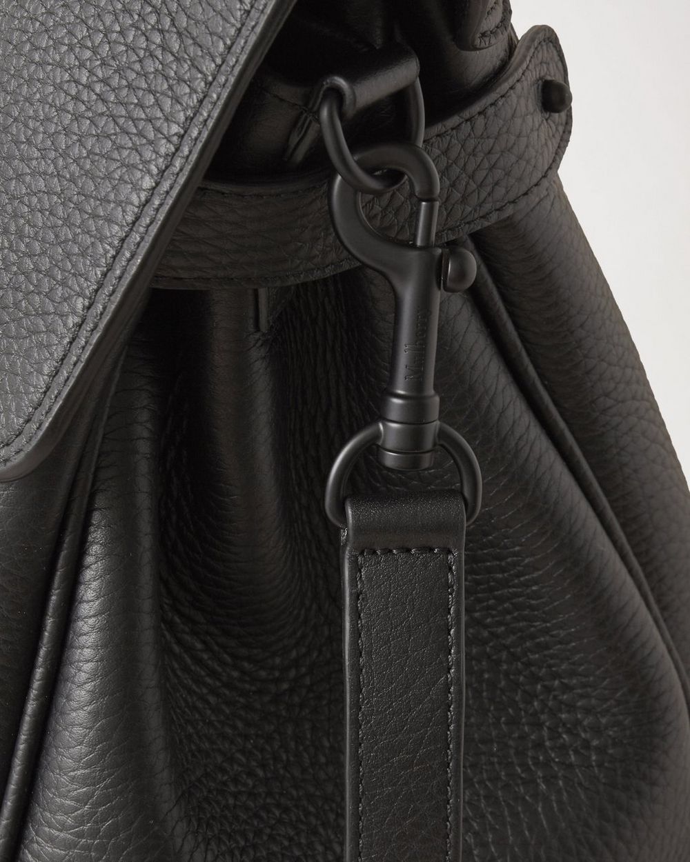 Oversized Alexa | Black Heavy Grain | Women | Mulberry