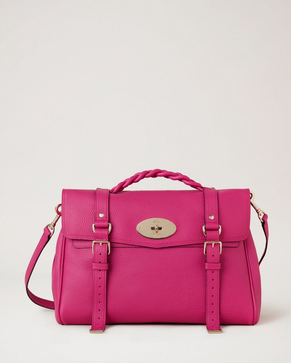 Oversized Alexa | Mulberry Pink Heavy Grain | Women | Mulberry