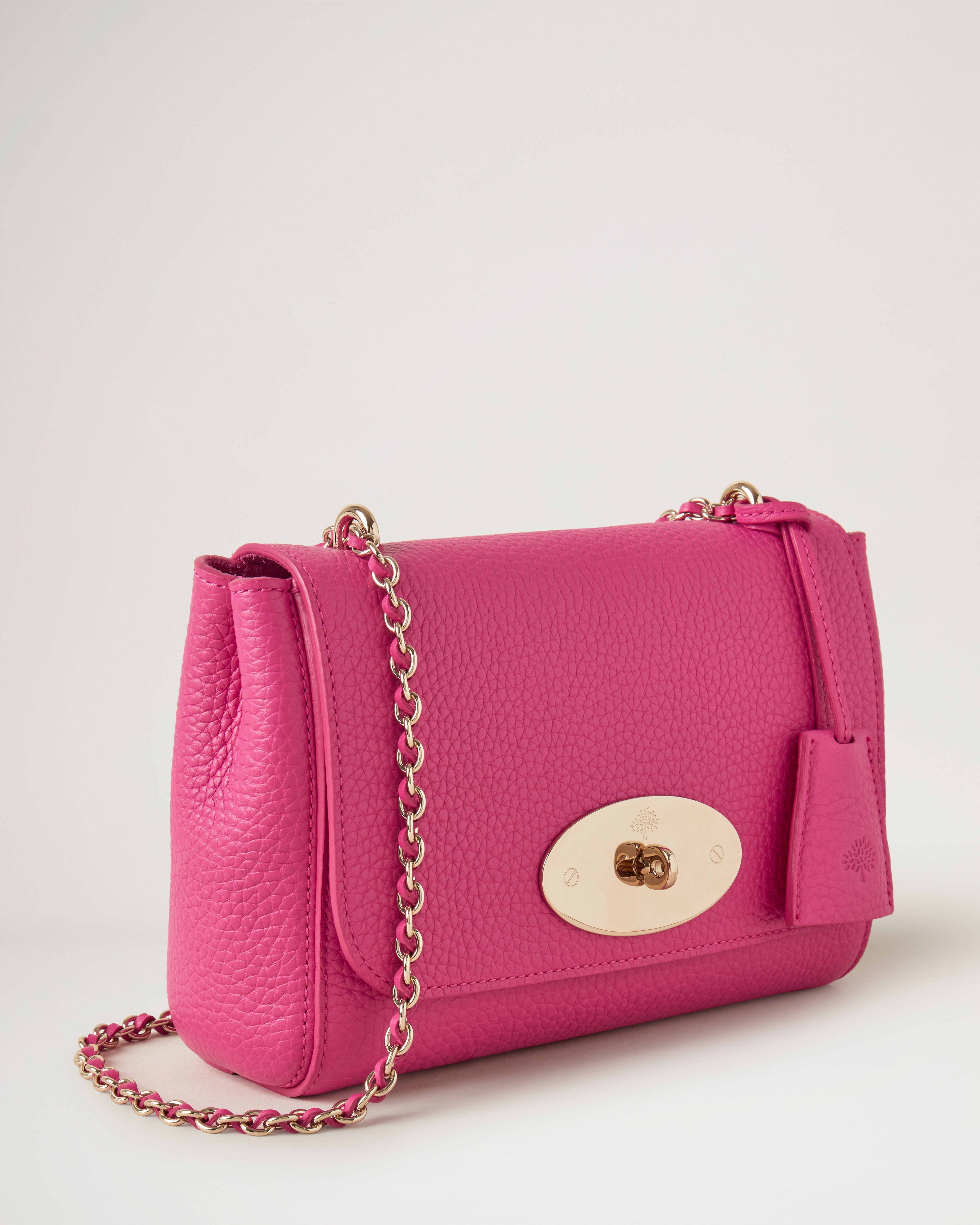 Lily | Carbon Neutral | Mulberry Pink Heavy Grain | Sustainable Icons ...