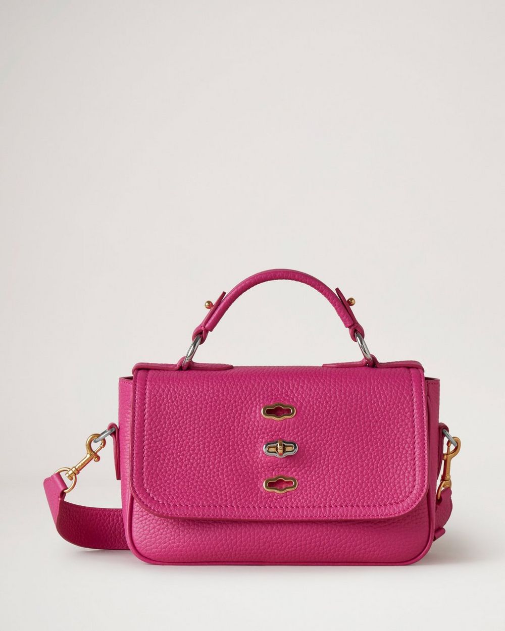 Small Bryn | Mulberry Pink Heavy Grain | Women | Mulberry