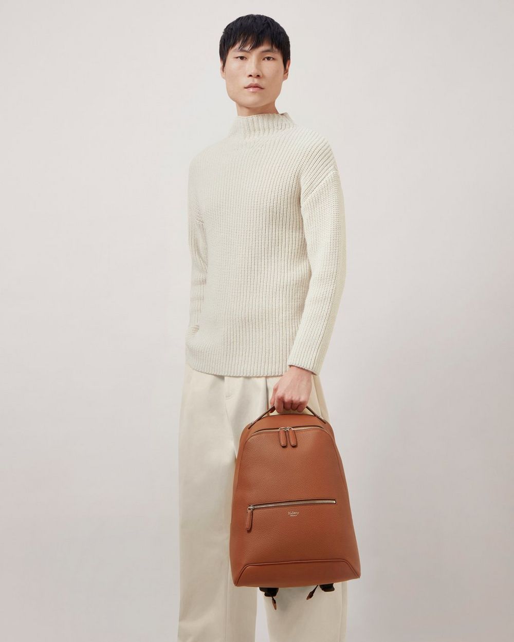 City Backpack | Chestnut Heavy Grain | Women | Mulberry