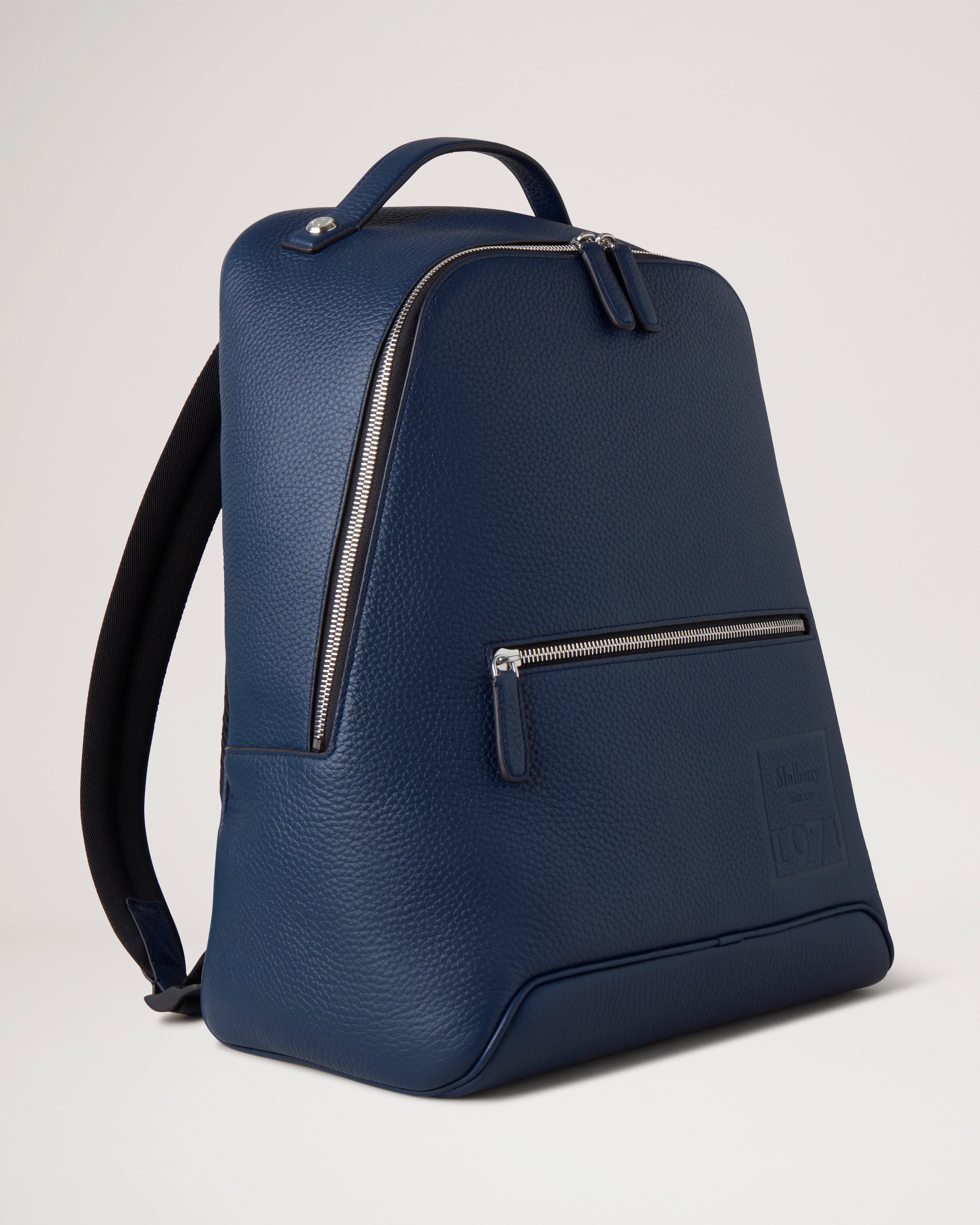 City Backpack | Sapphire Heavy Grain | Women | Mulberry