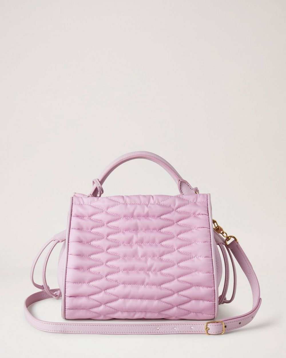 Small Iris | Lilac Blossom Quilted ECONYL® Regenerated Nylon | Mini ...