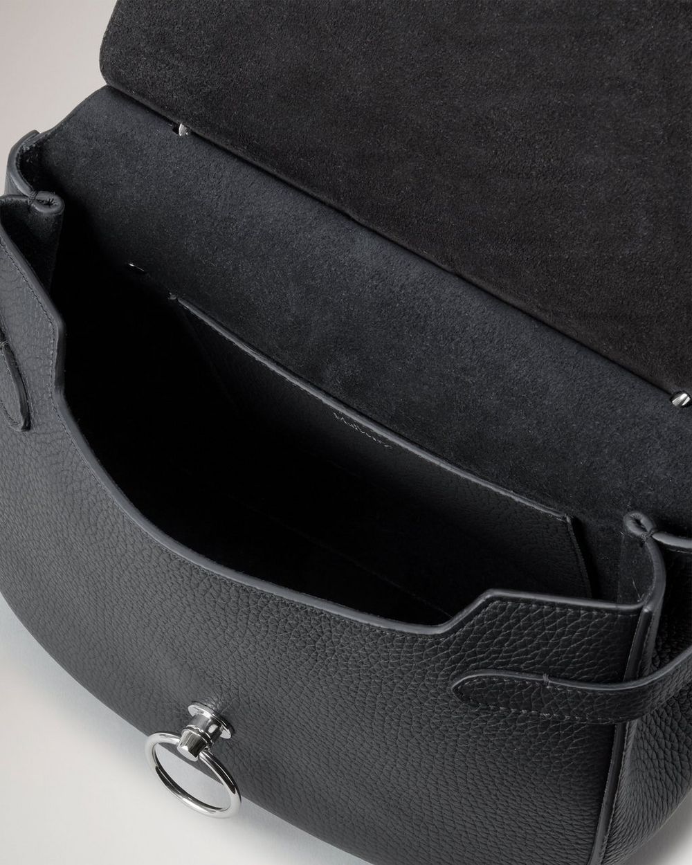 Soft Amberley Satchel | Black & White Whip Stitch | Sustainable Icons ...