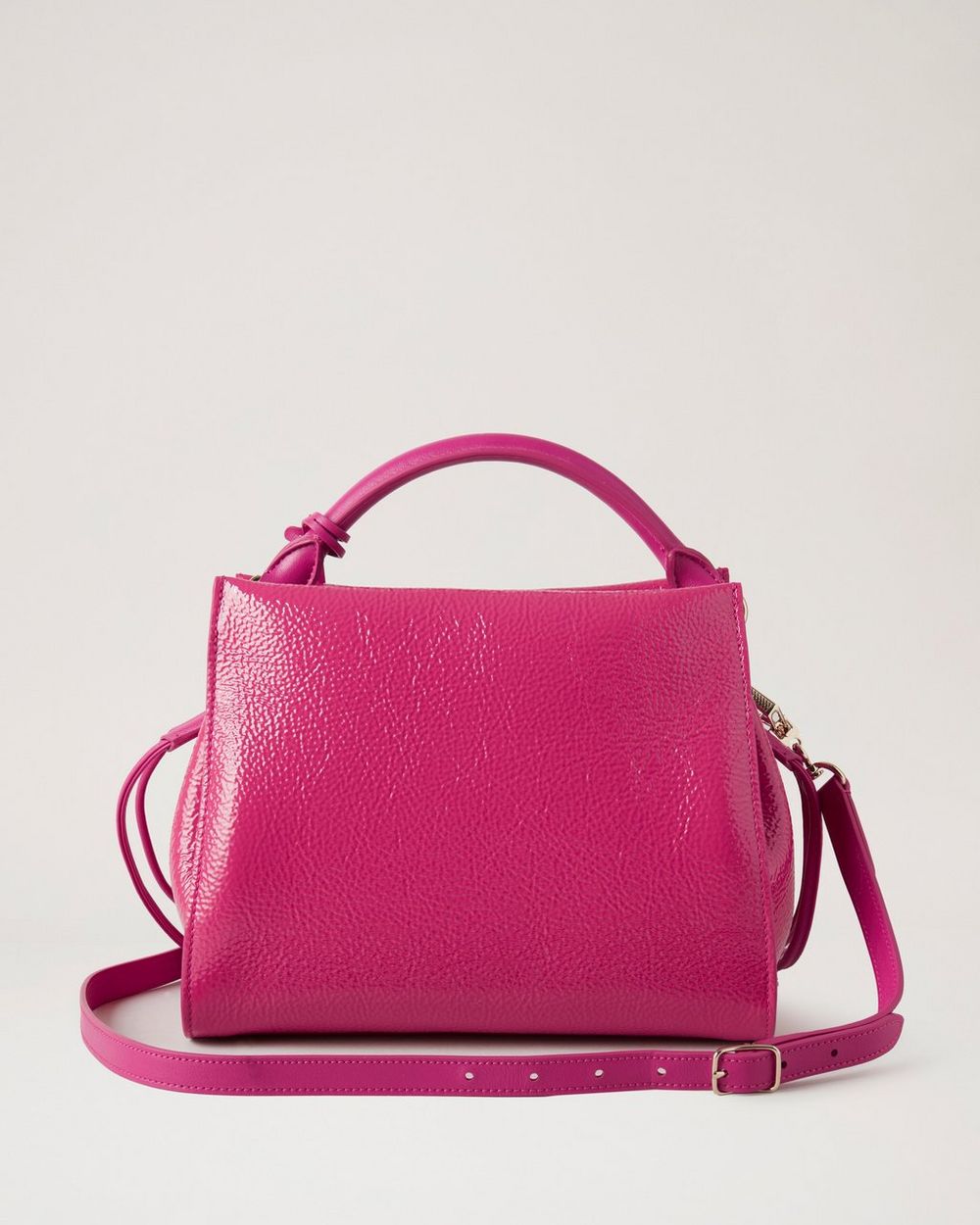 Small Iris | Mulberry Pink Spongy Patent | Mother's Day Gifts | Mulberry