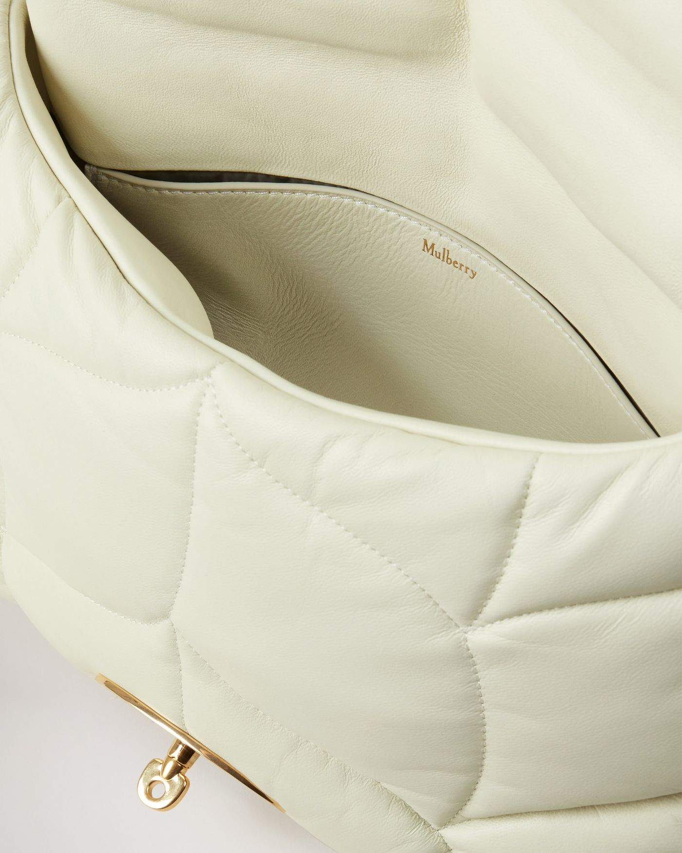 Softie | Wild Primrose Pillow Effect Nappa Leather | Softie | Mulberry