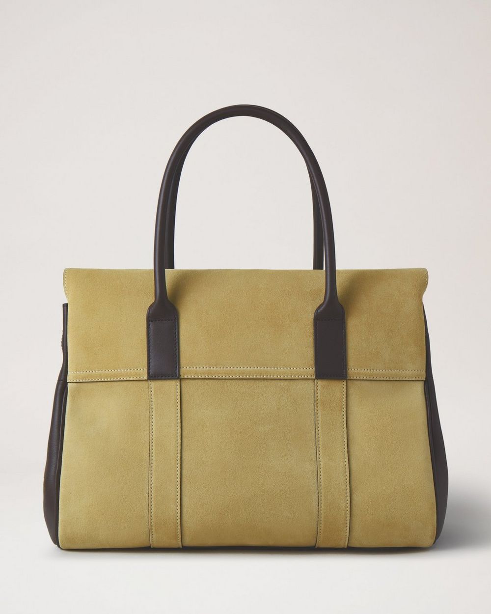 Bayswater | Wild Primrose & Ebony Suede & Leather | Bayswater | Mulberry