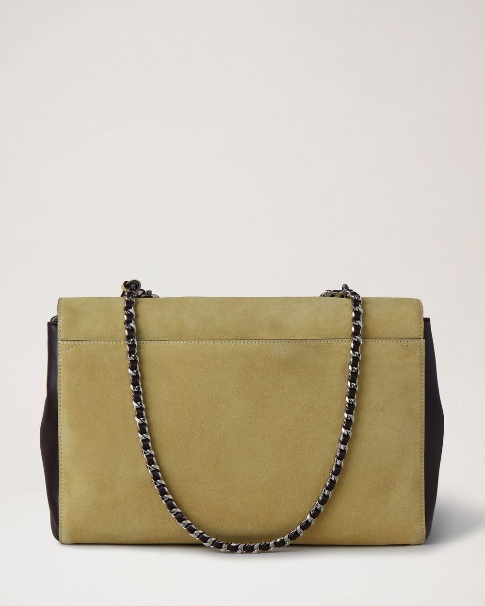 Oversized Lily | Wild Primrose & Ebony Suede & Leather | Lily | Mulberry