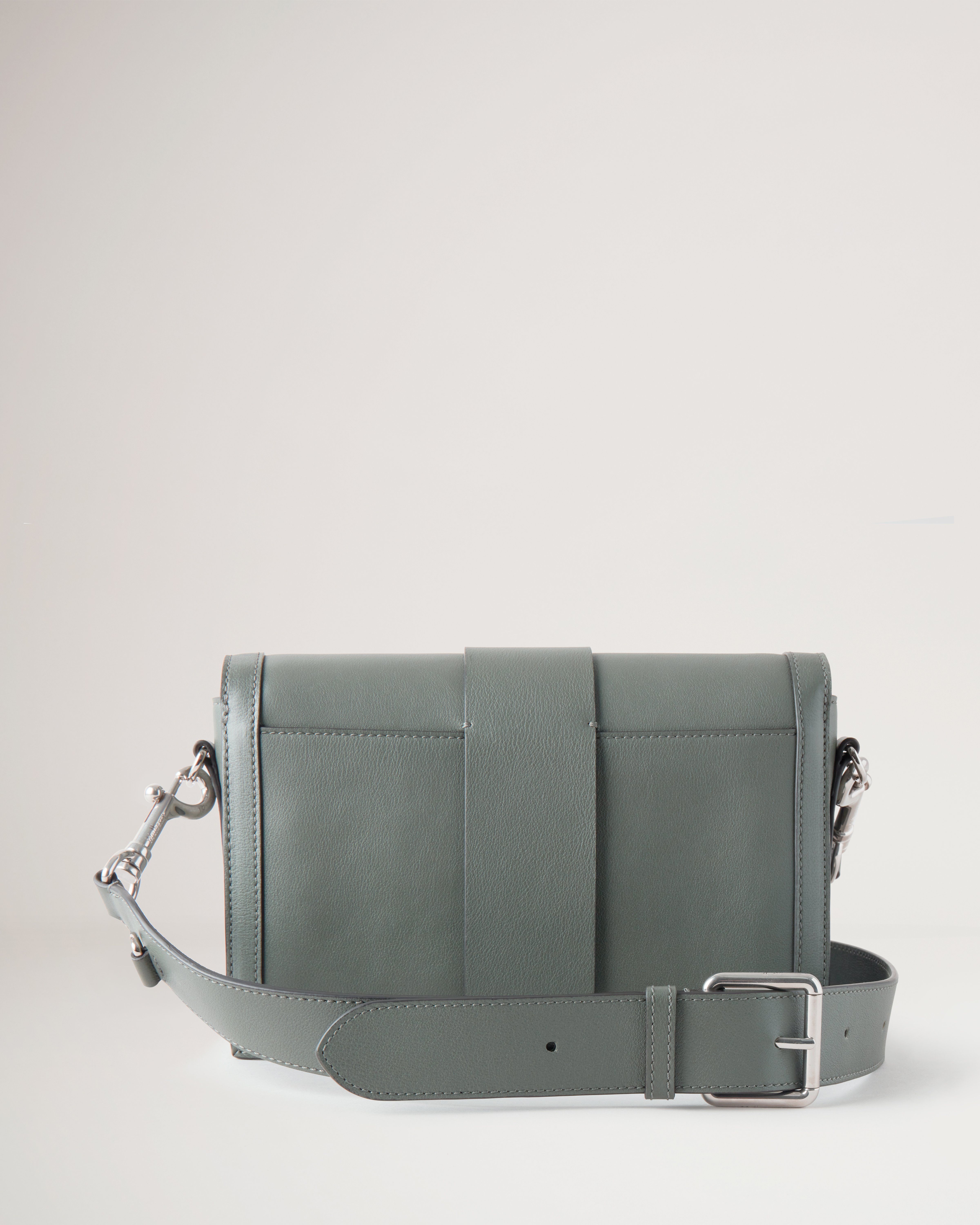 Utility Postman's Buckle Crossbody | Uniform Silky Calf | Women | Mulberry