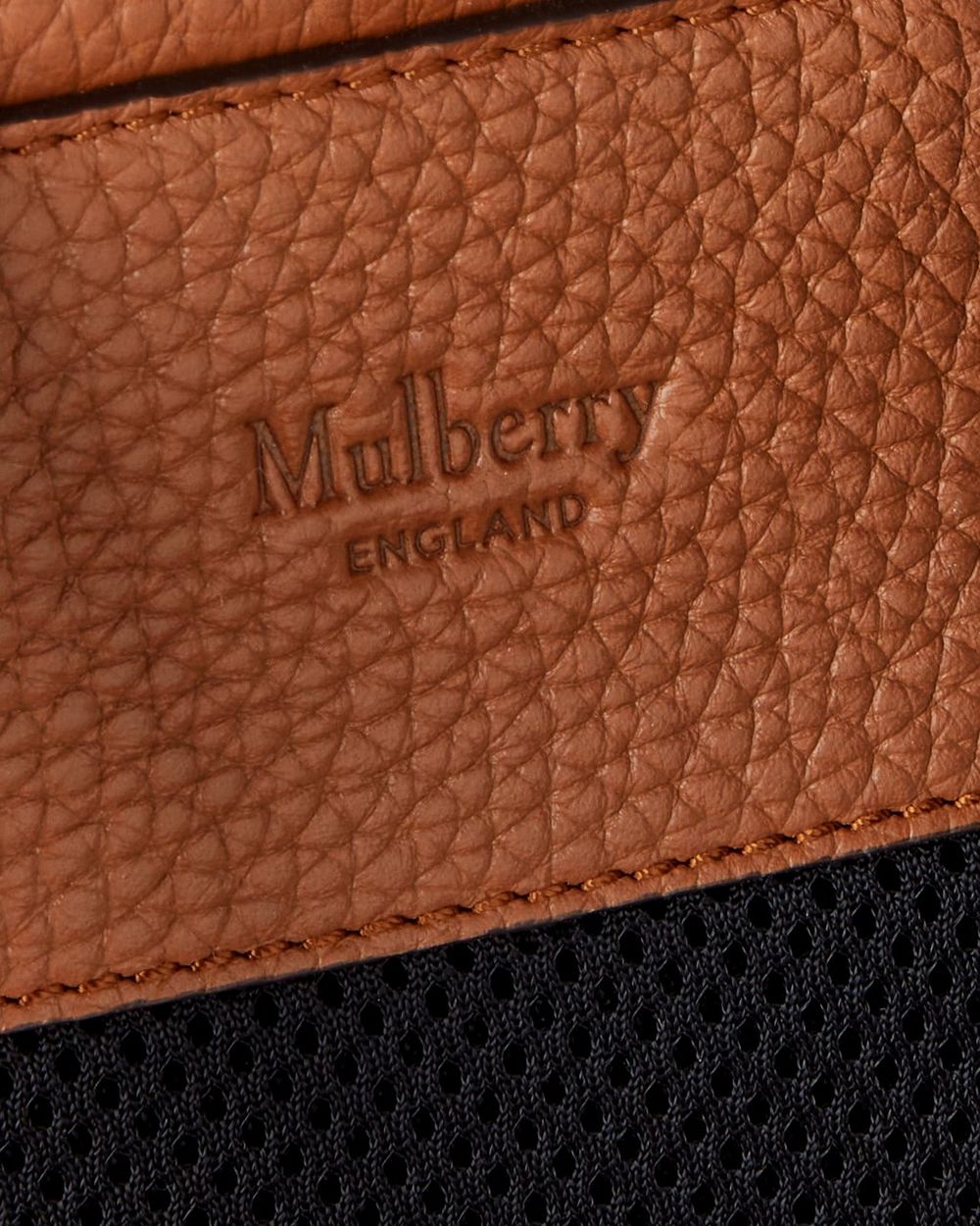 Utility Postman's Buckle Backpack | Chestnut Heavy Grain | Women | Mulberry