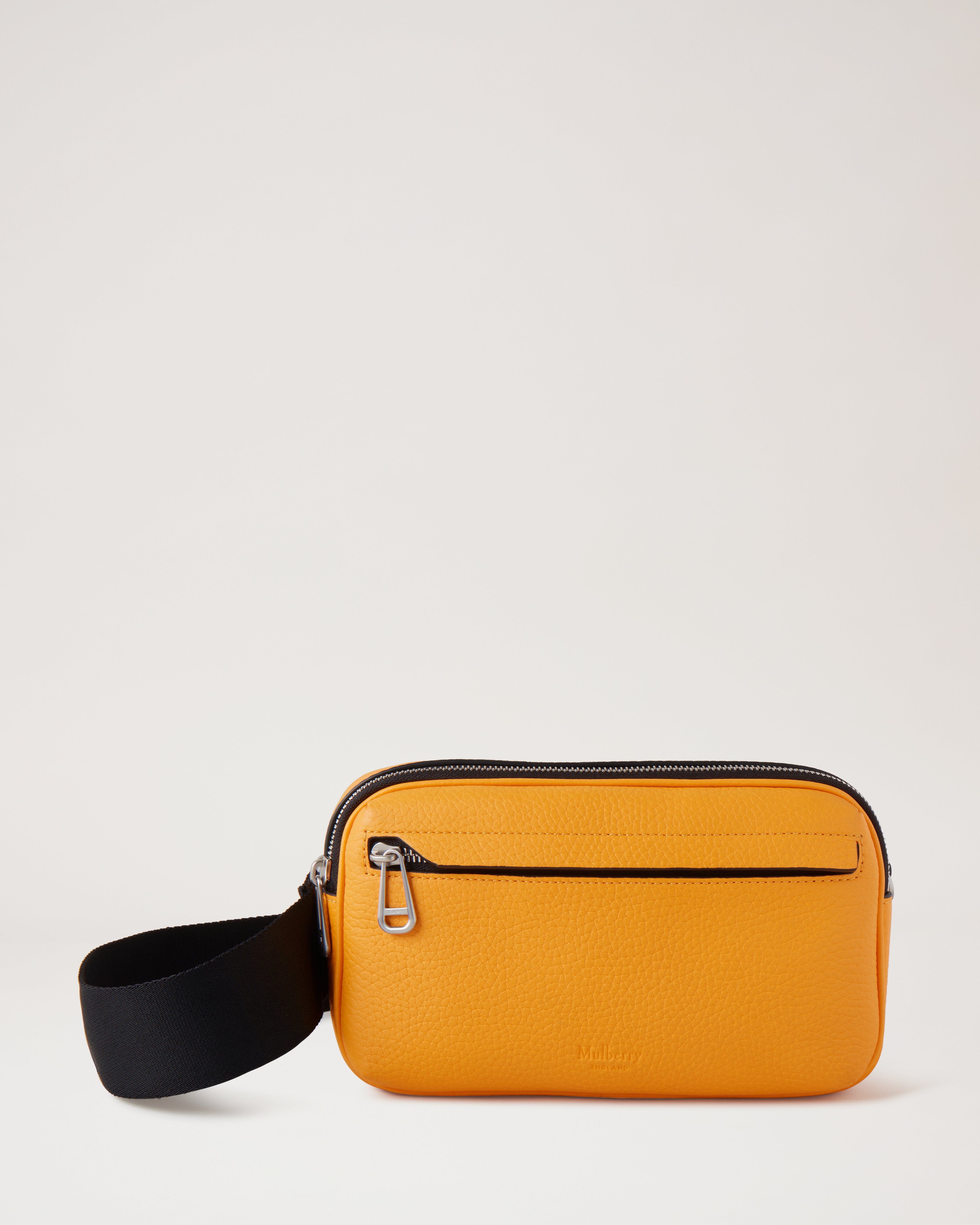 Utility Postman's Buckle Reporter | Double Yellow Heavy Grain | Men ...