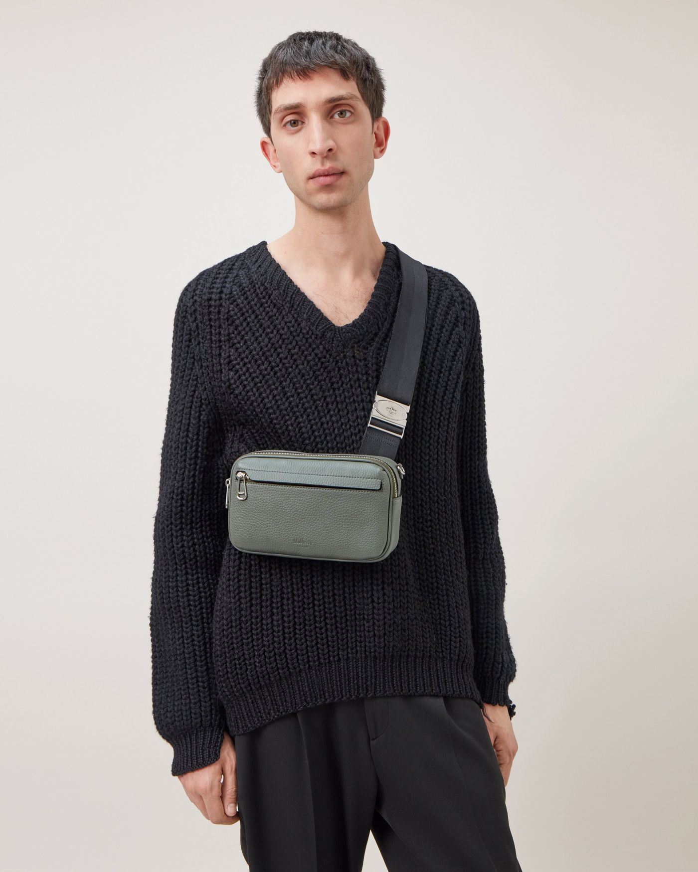 Utility Postman's Buckle Reporter | Uniform Heavy Grain | Women | Mulberry