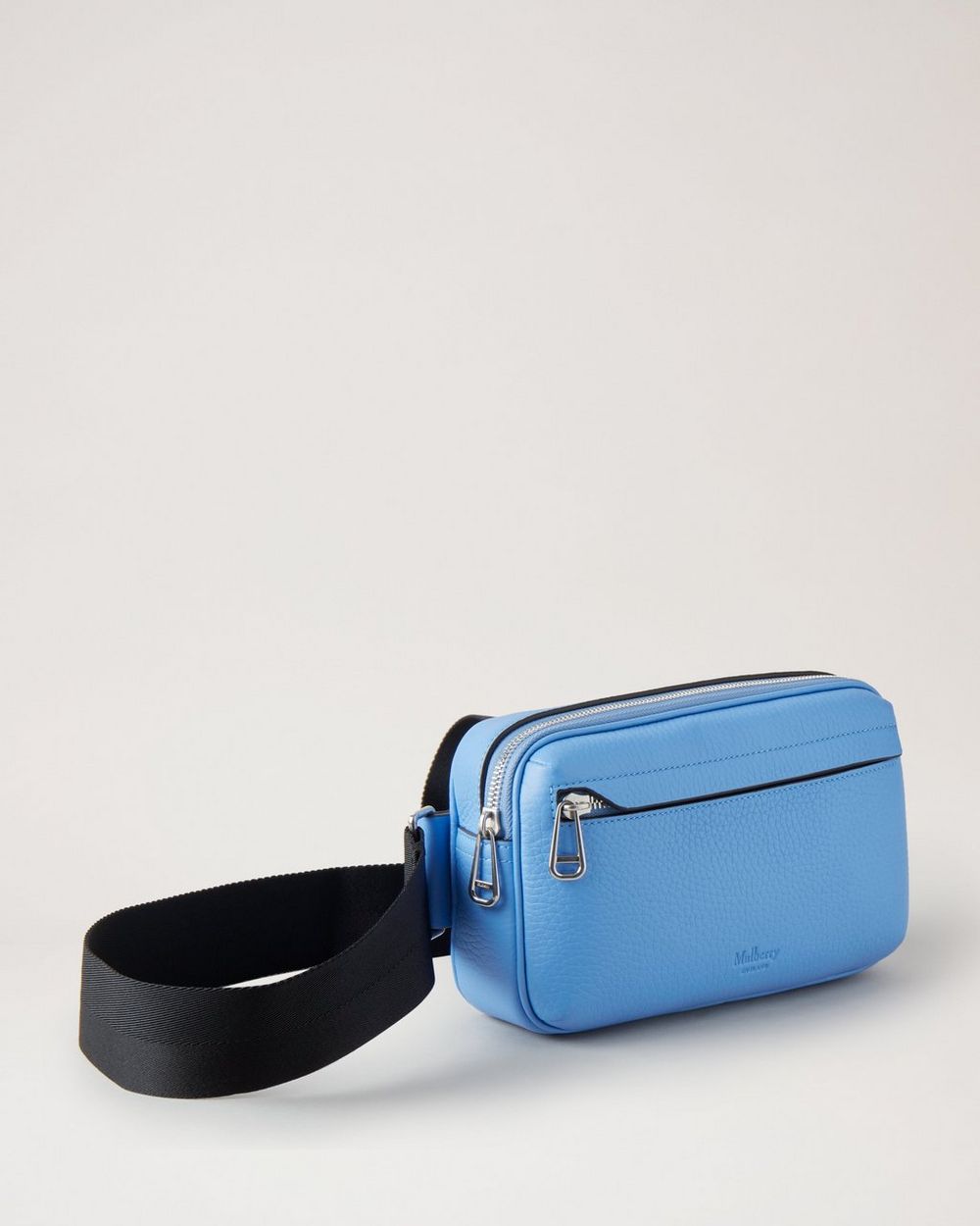 Utility Postman's Buckle Reporter | Cornflower Blue Heavy Grain | Women ...