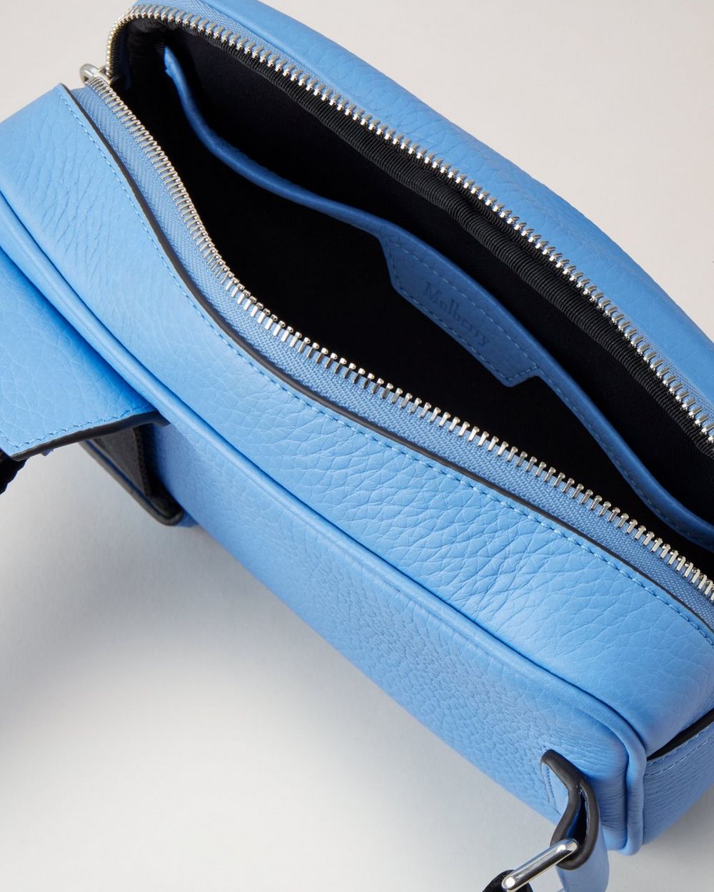 Utility Postman's Buckle Reporter | Cornflower Blue Heavy Grain | Women ...