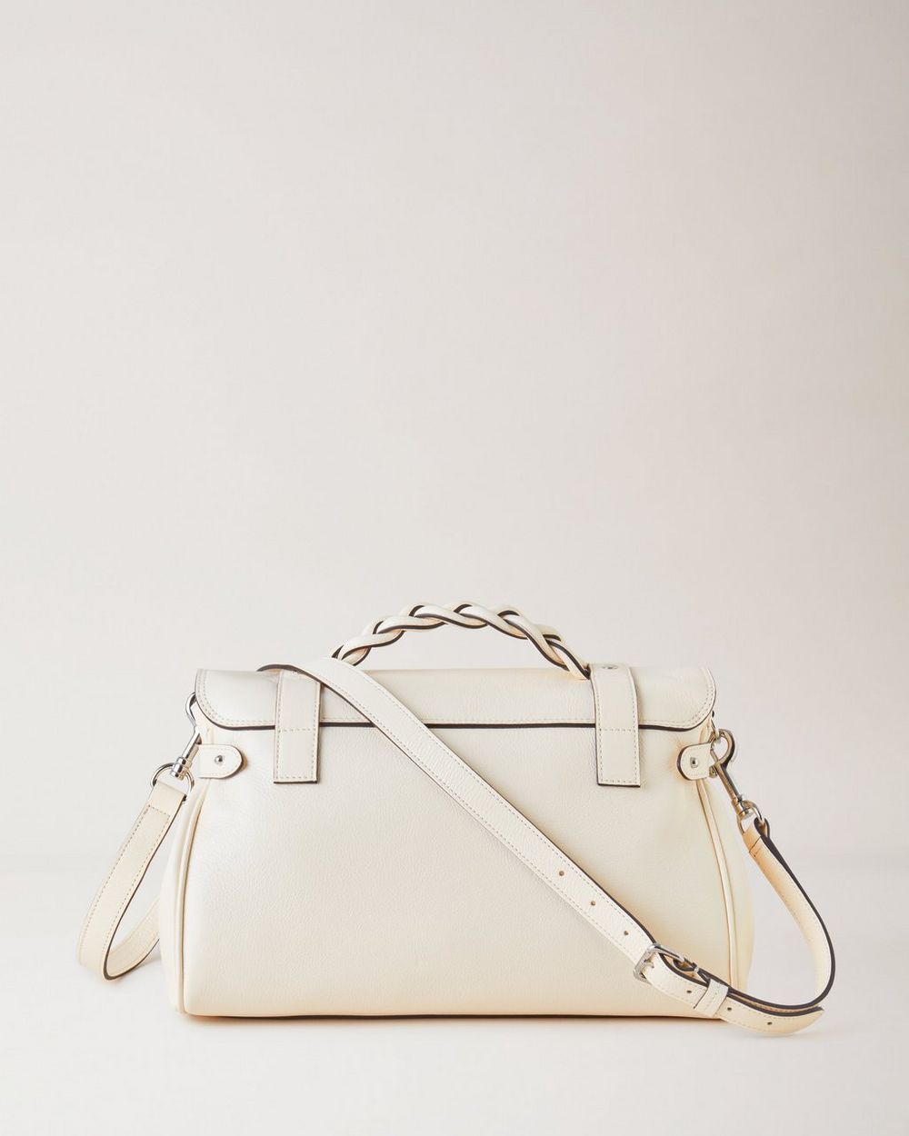 Alexa | Eggshell High Shine Leather | Sustainable Icons | Mulberry