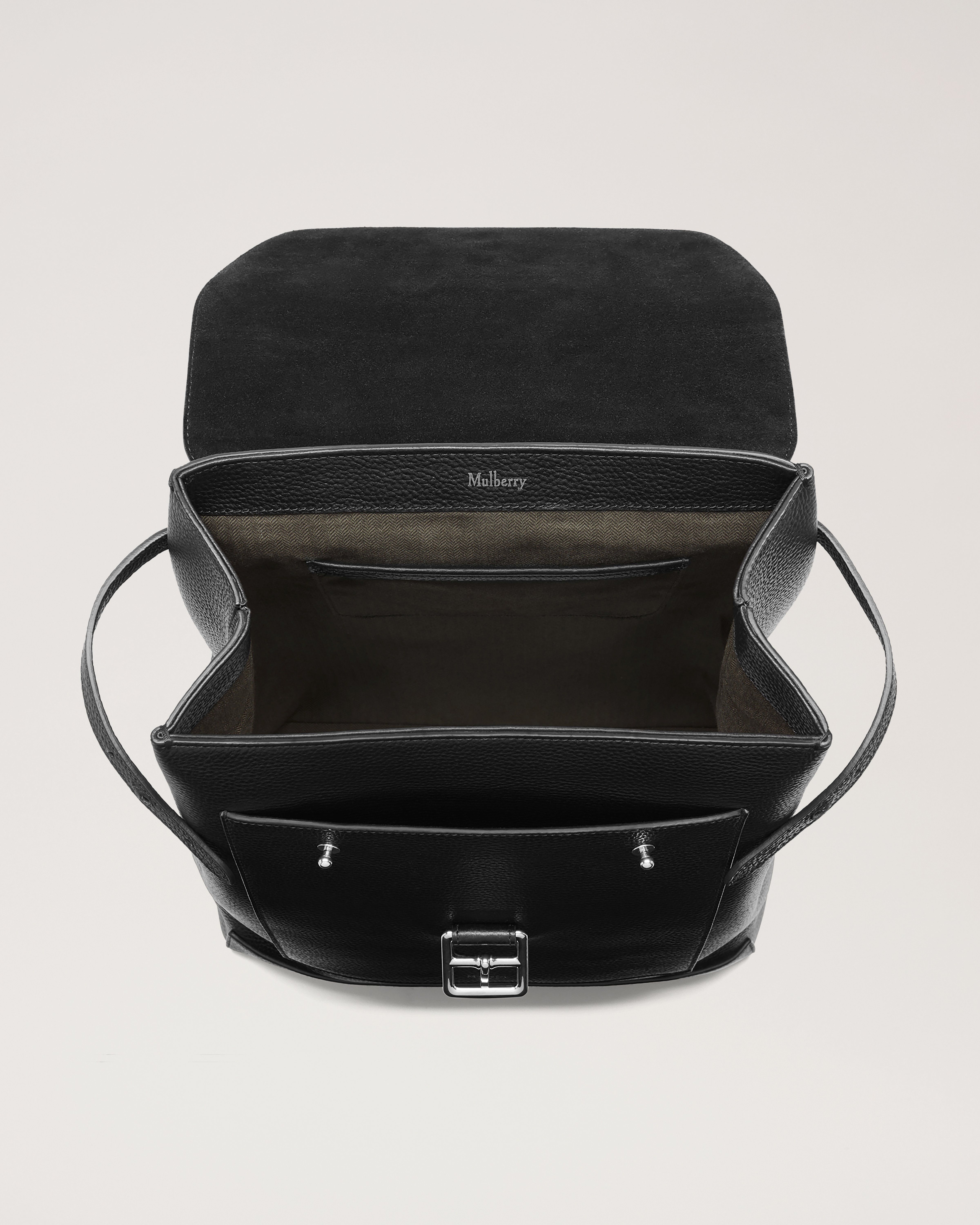 Mulberry | Chiltern Backpack | Black Small Classic Grain | Women