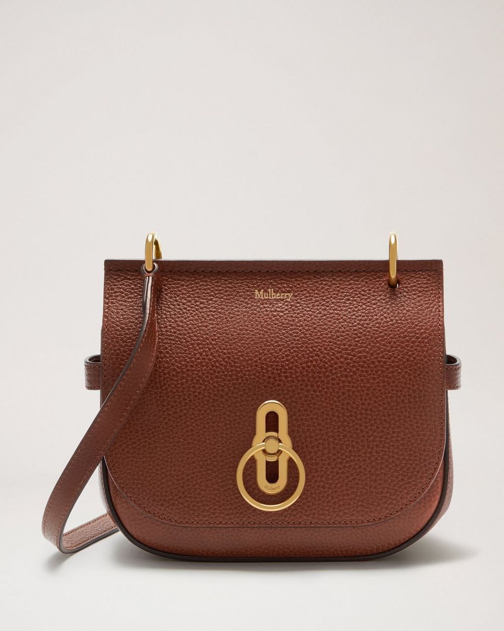 Small Amberley Satchel | Oak Small Classic Grain | Women | Mulberry