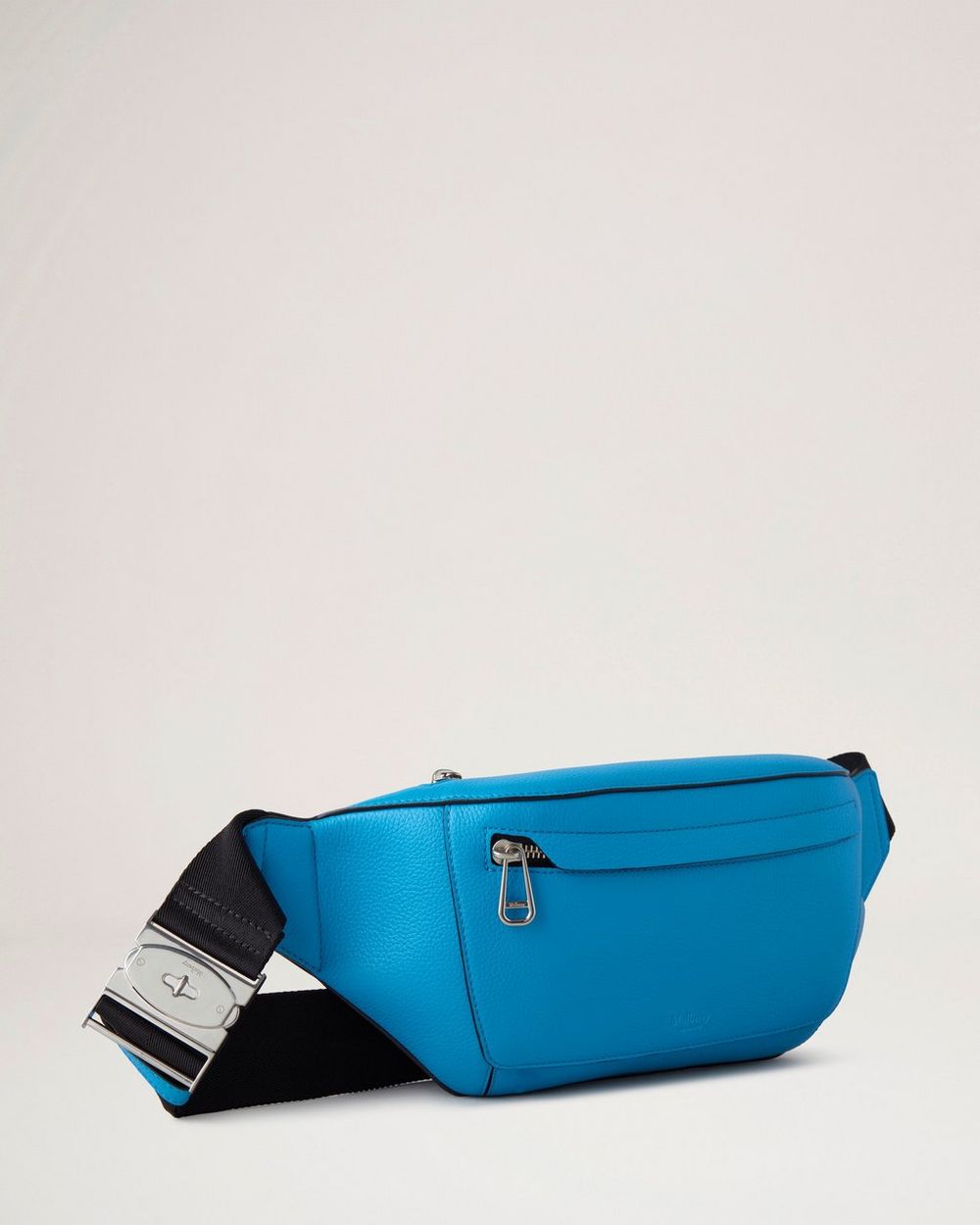 Utility Postman's Buckle Belt Bag | Portobello Blue Small Classic Grain ...