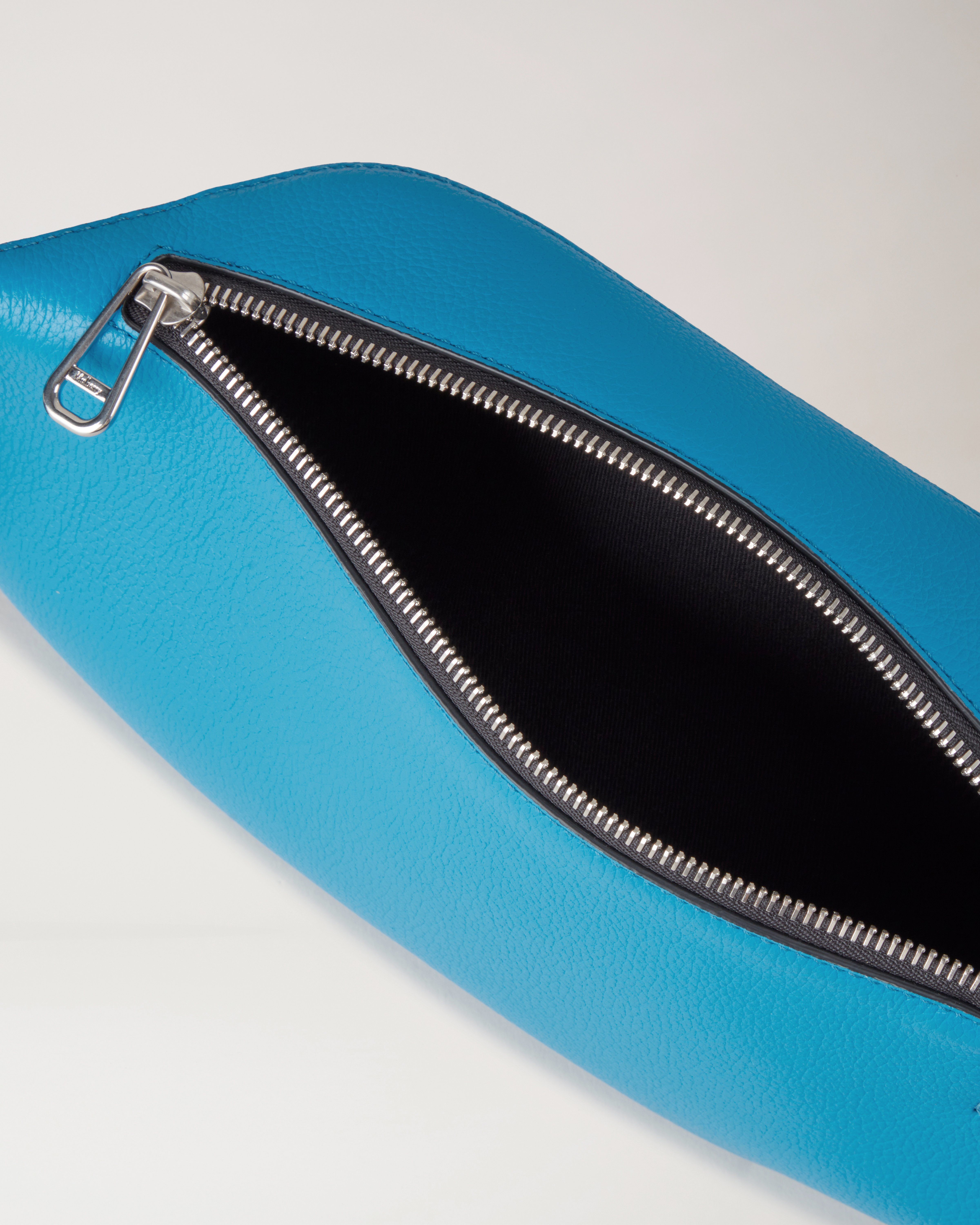 Utility Postman's Buckle Belt Bag | Portobello Blue Small Classic Grain ...