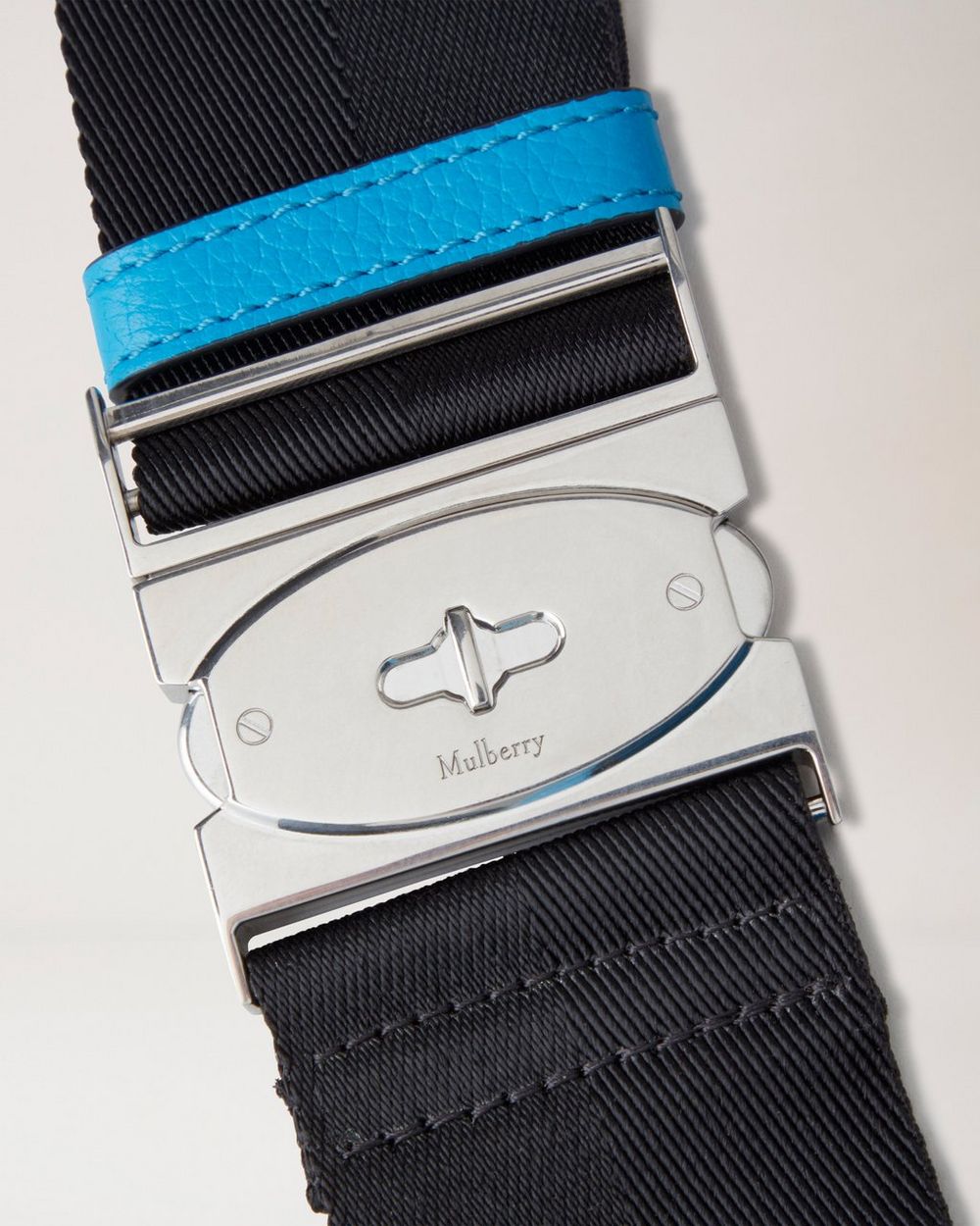 Utility Postman's Buckle Belt Bag | Portobello Blue Small Classic Grain ...