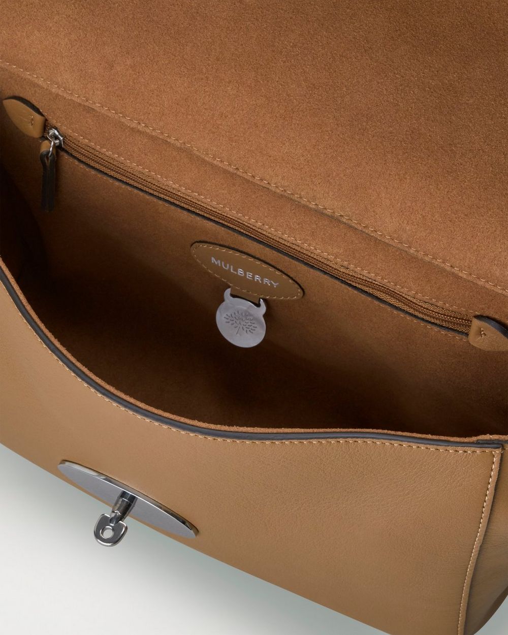 Medium Triple Chain Lily | Teak Matte Smooth Calf | Sustainable Icons ...