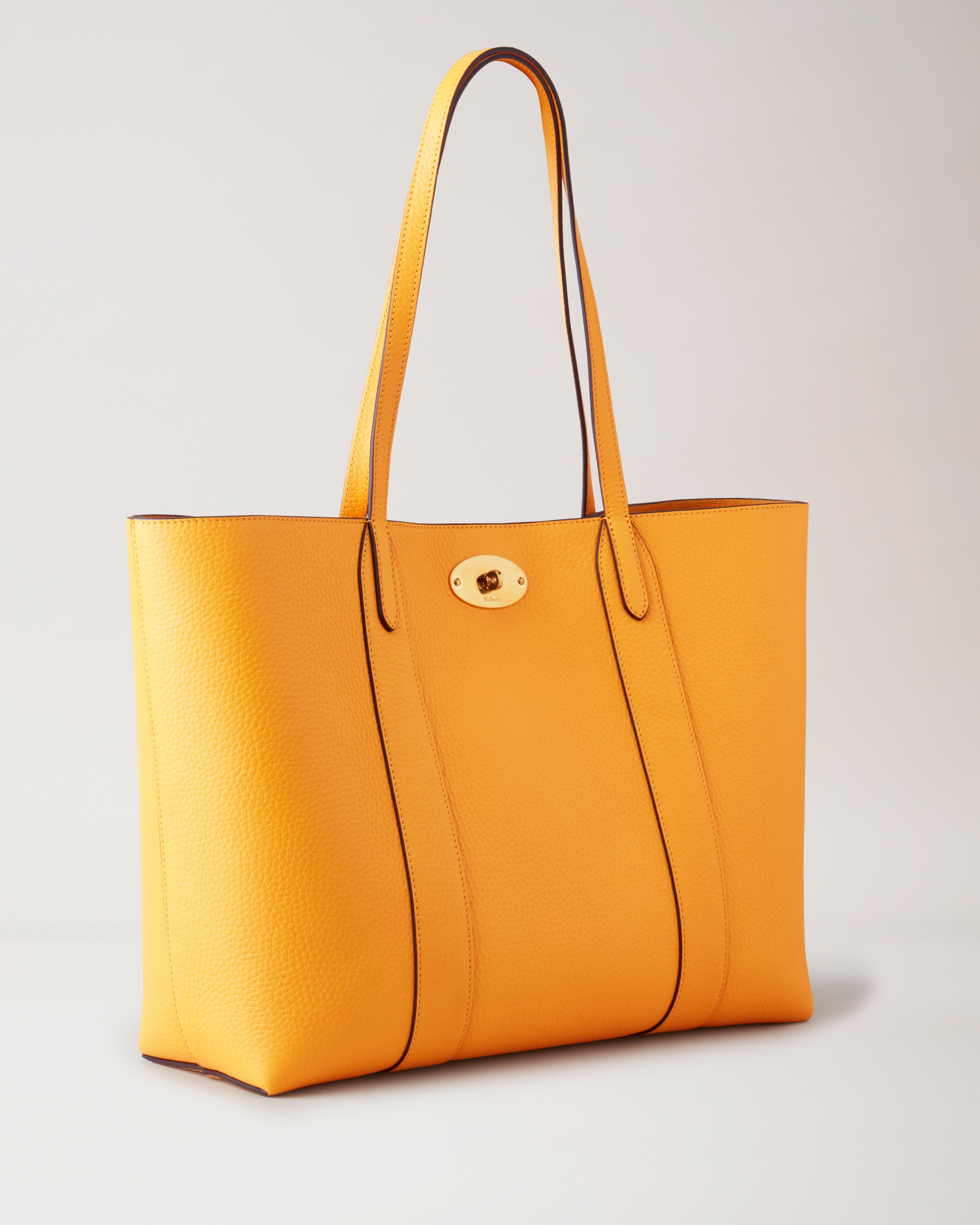 Bayswater Tote | Double Yellow Heavy Grain | Bayswater | Mulberry