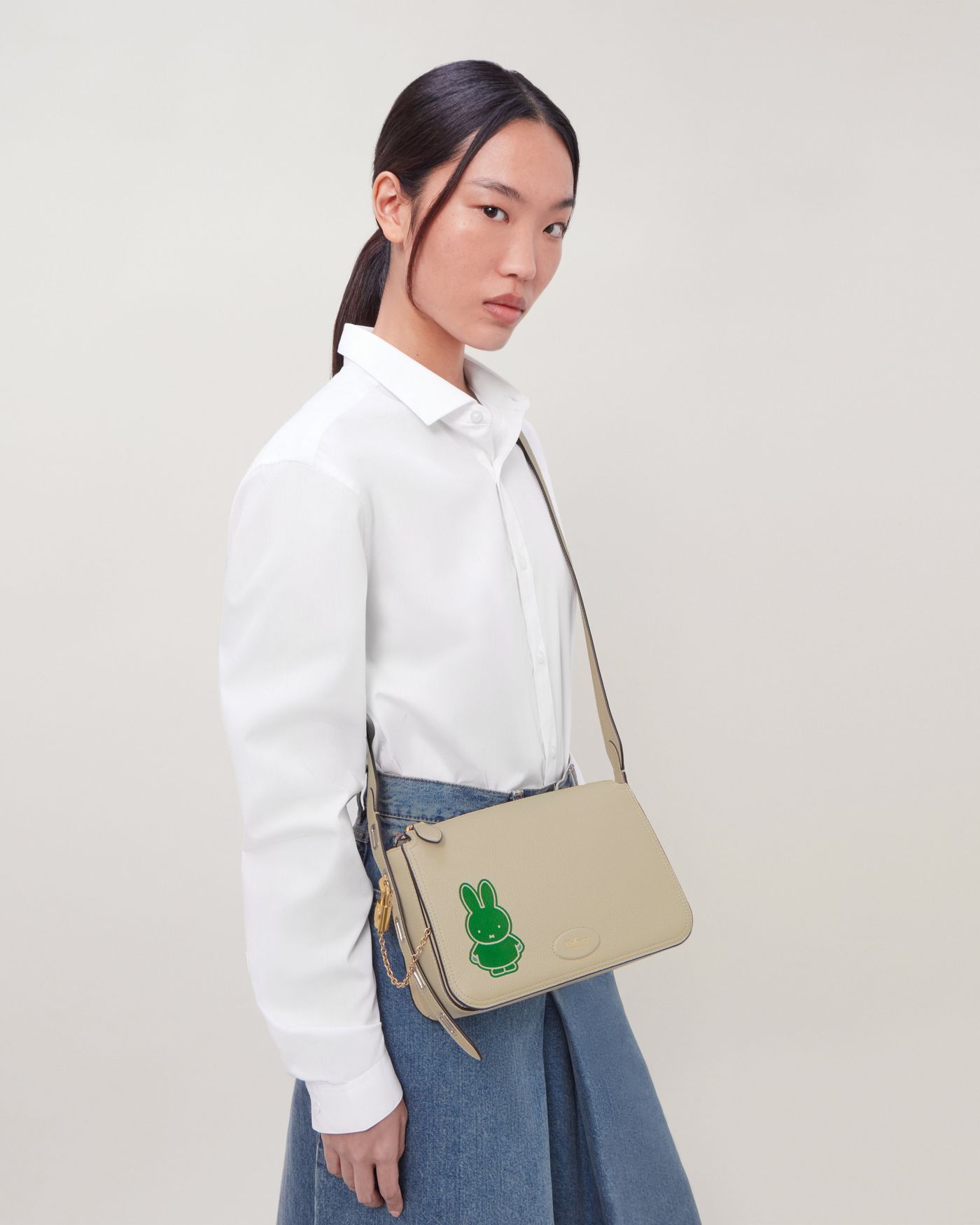Mulberry x Miffy - Billie | Chalk Small Classic Grain | Women | Mulberry