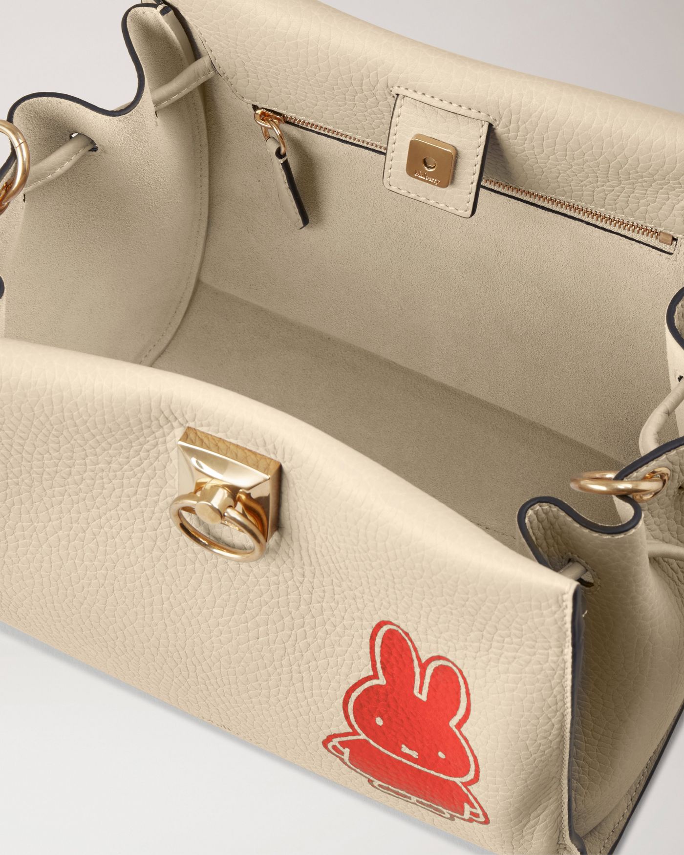Mulberry x Miffy - Small Iris | Chalk Heavy Grain | Women | Mulberry