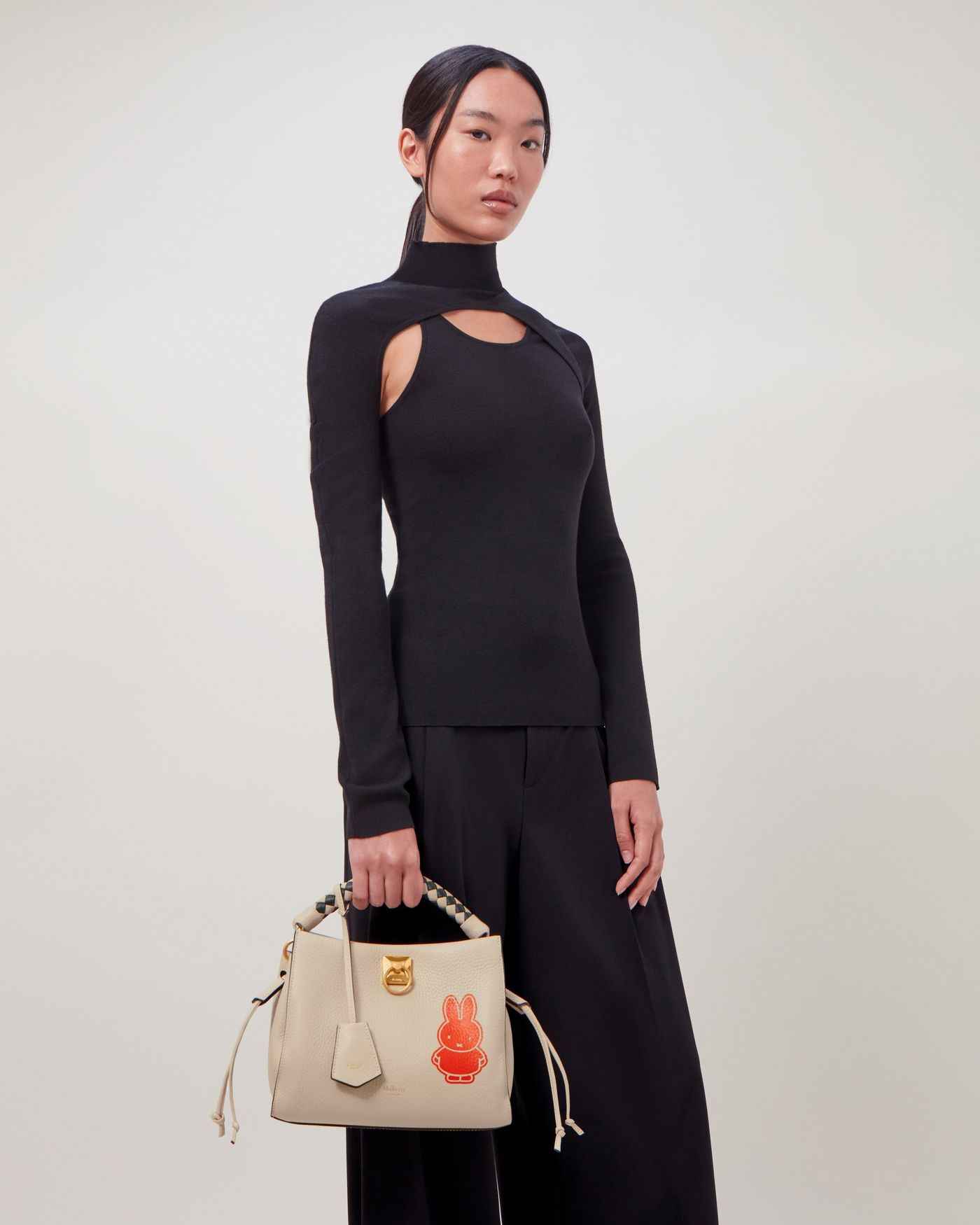 Mulberry x Miffy - Small Iris | Chalk Heavy Grain | Women | Mulberry