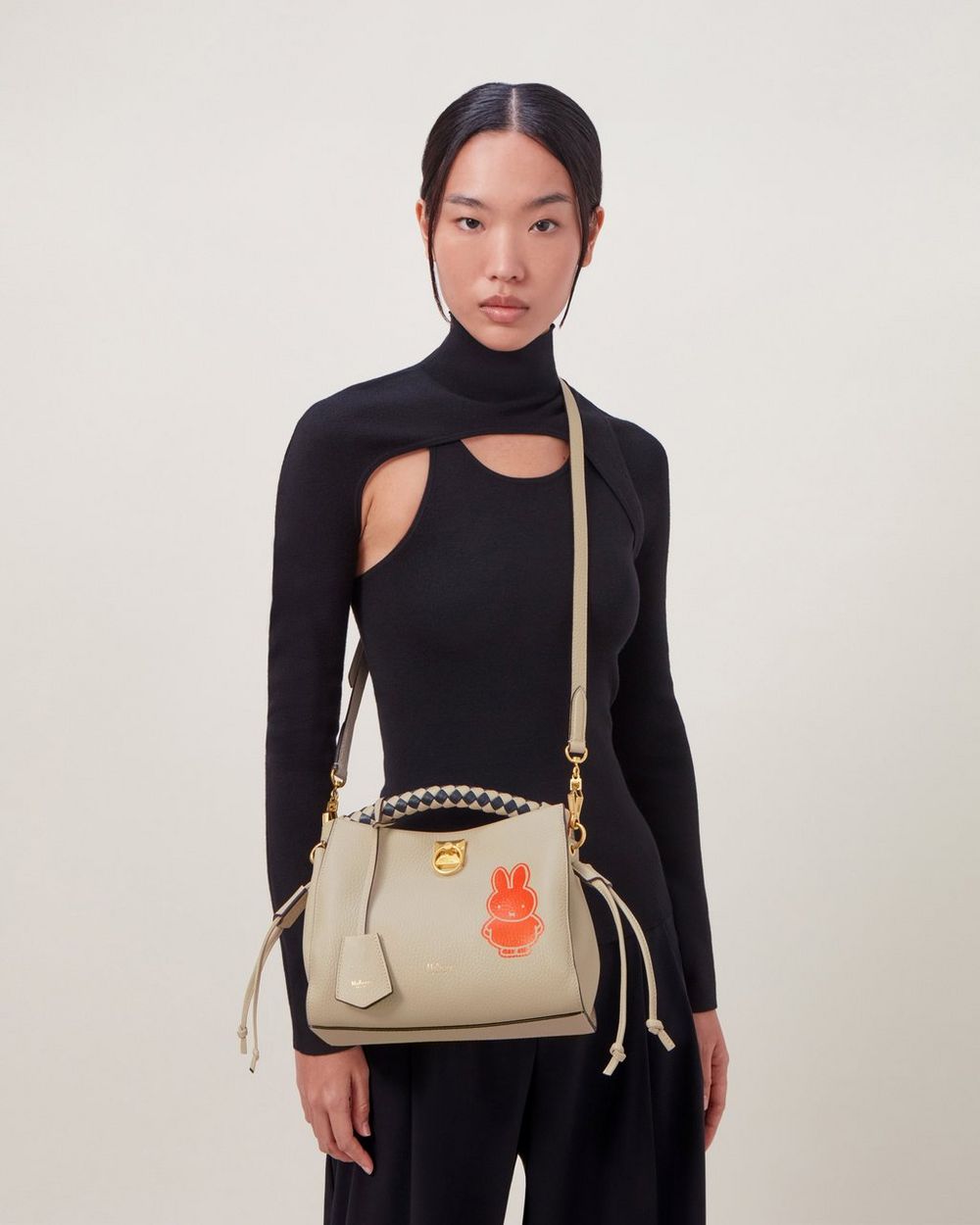 Mulberry x Miffy - Small Iris | Chalk Heavy Grain | Women | Mulberry