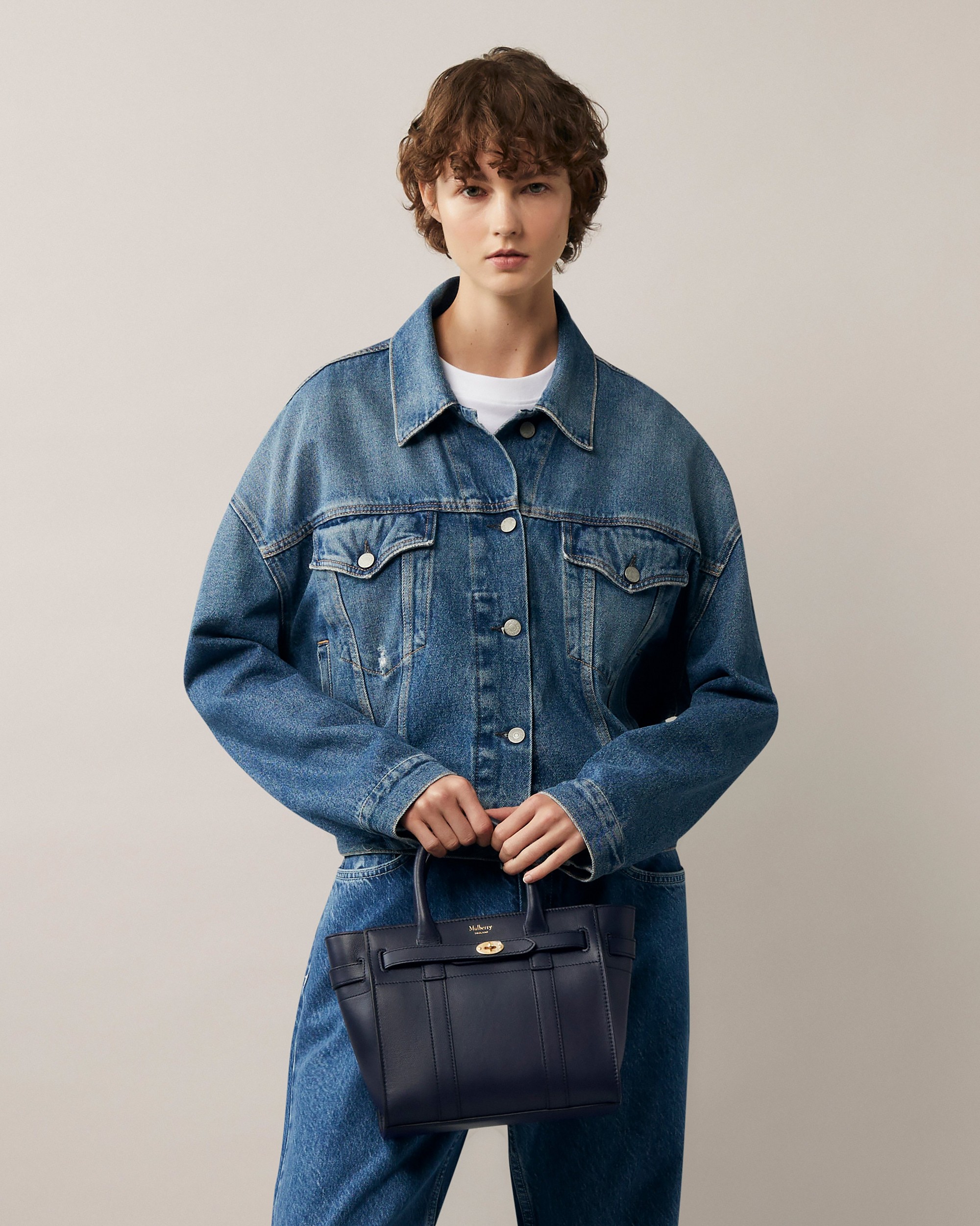 Mulberry | ミニ ジップド ベイズウォーター | ナイトスカイ Mulberry | ミニ ジップド ベイズウォーター | ナイトスカイ