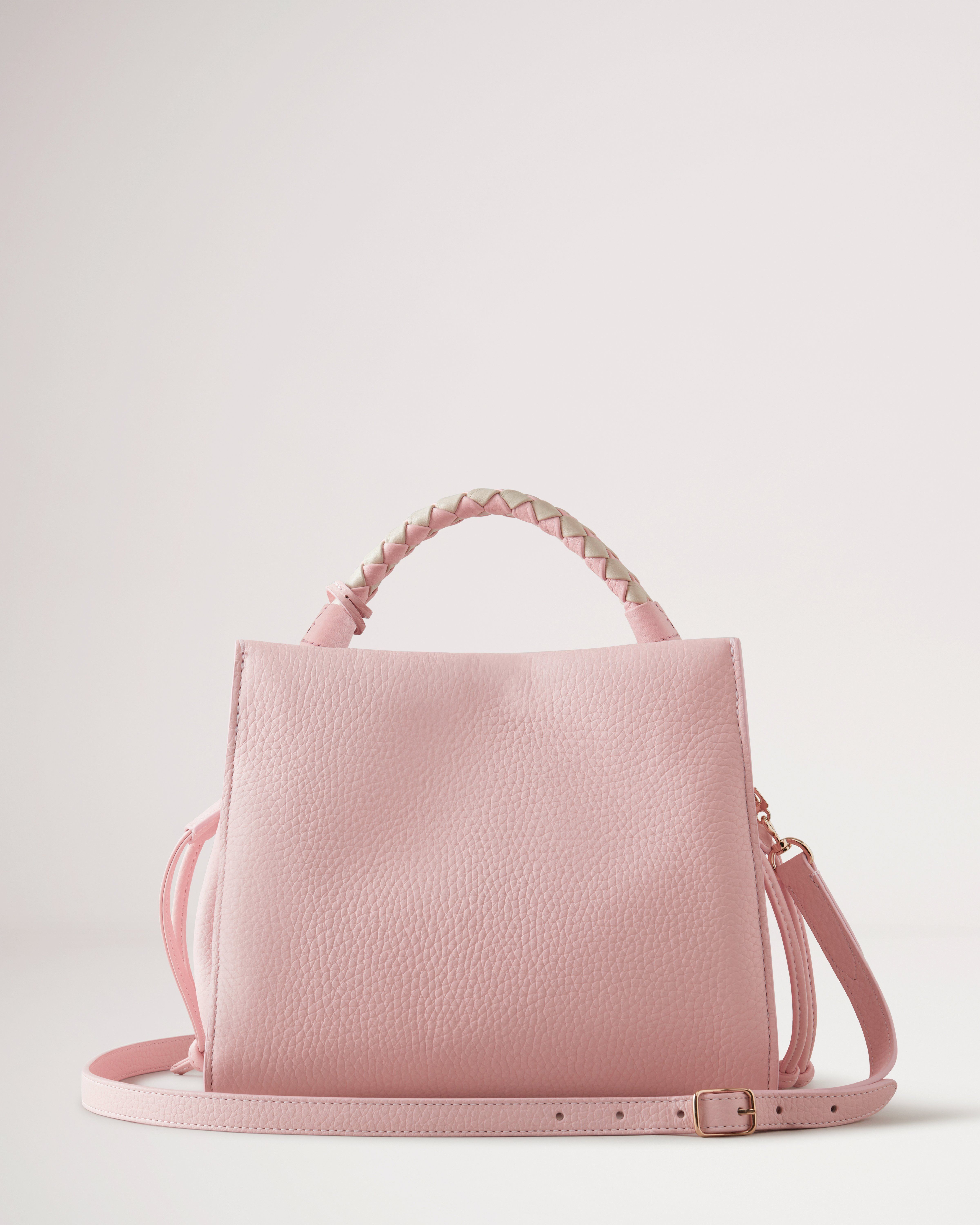 Small Iris | Powder Rose Heavy Grain & Silky Calf | Women | Mulberry