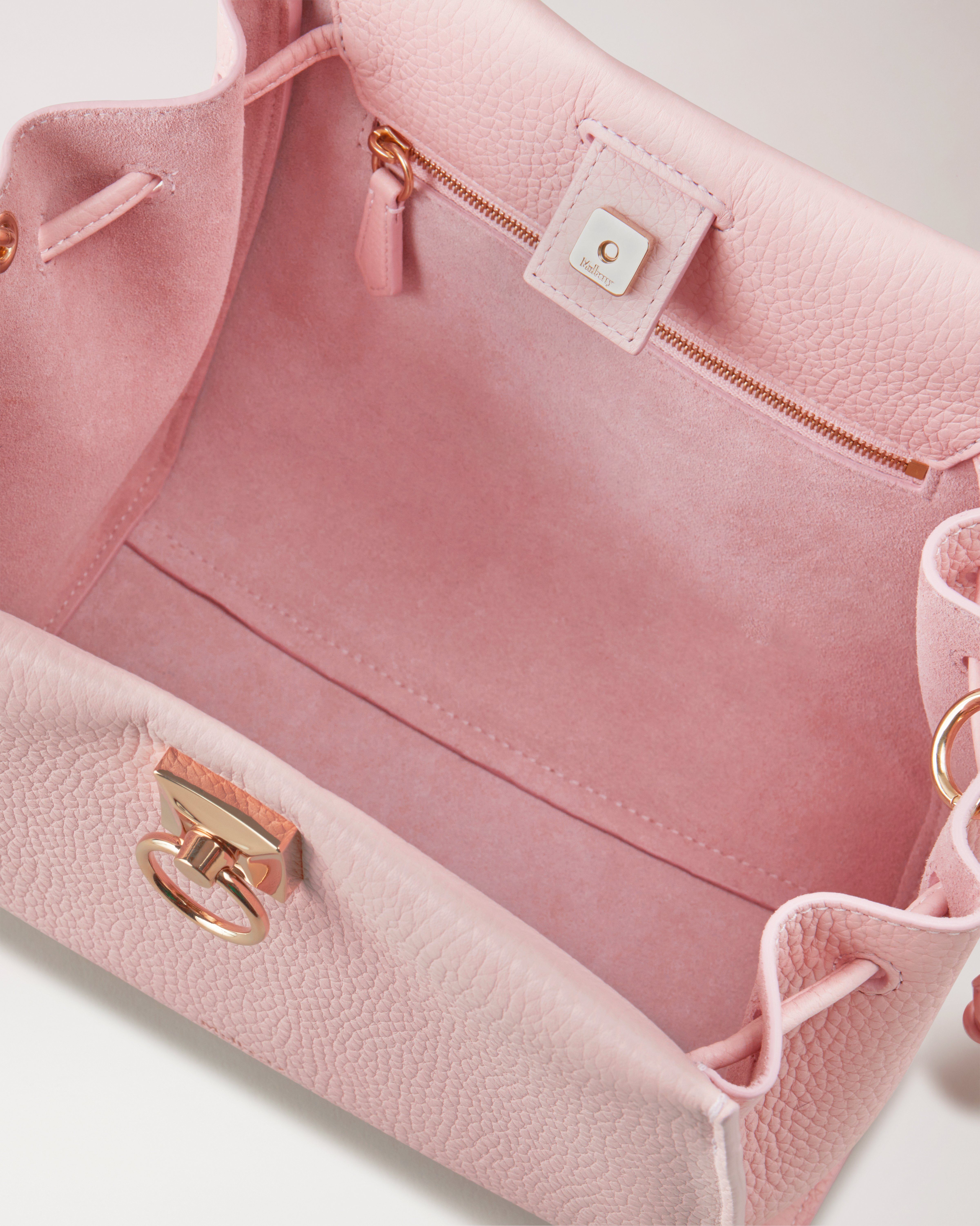 Small Iris | Powder Rose Heavy Grain & Silky Calf | Women | Mulberry